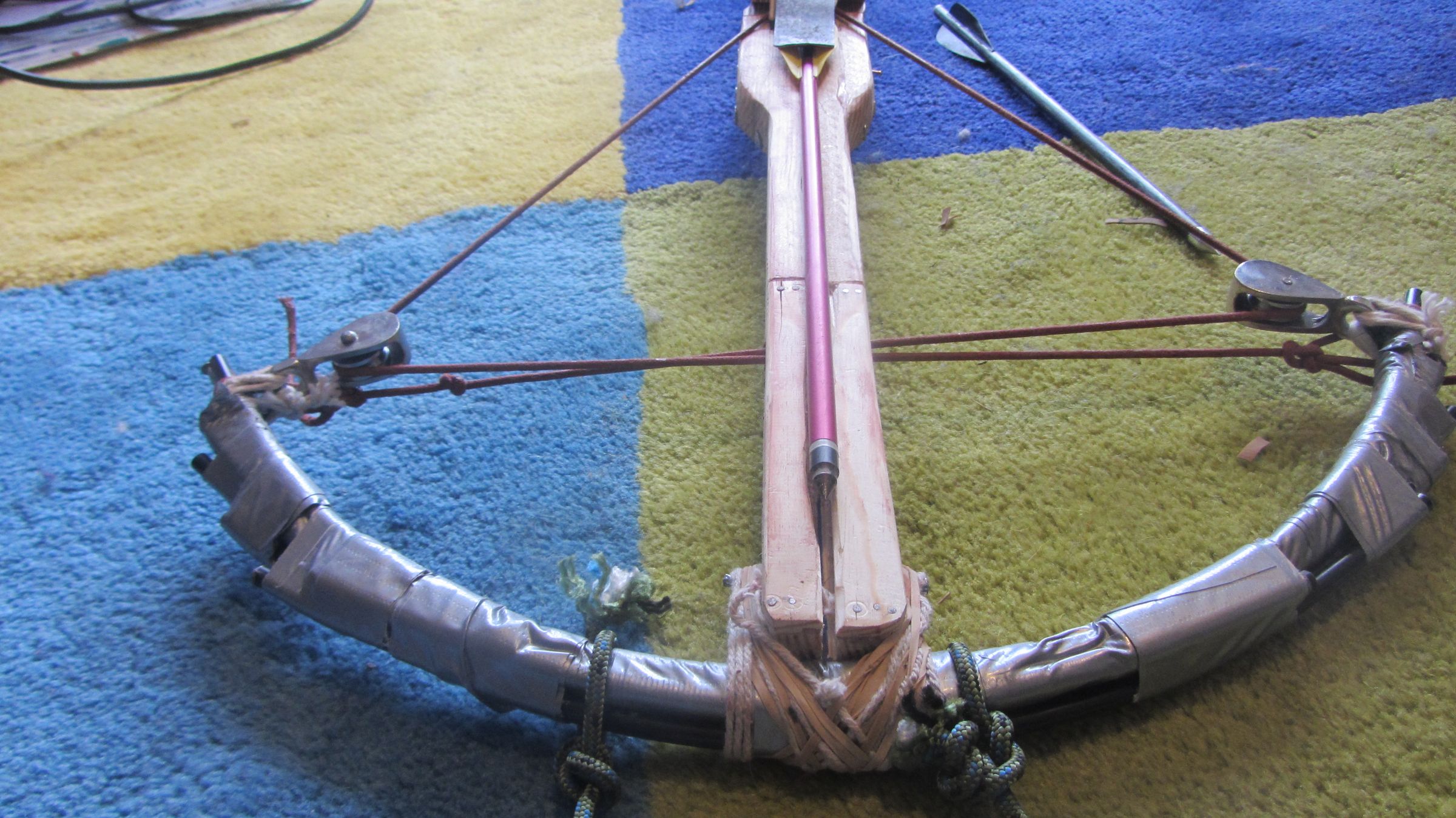 How to Make an Extremely Powerful Wooden Crossbow! - Instructables