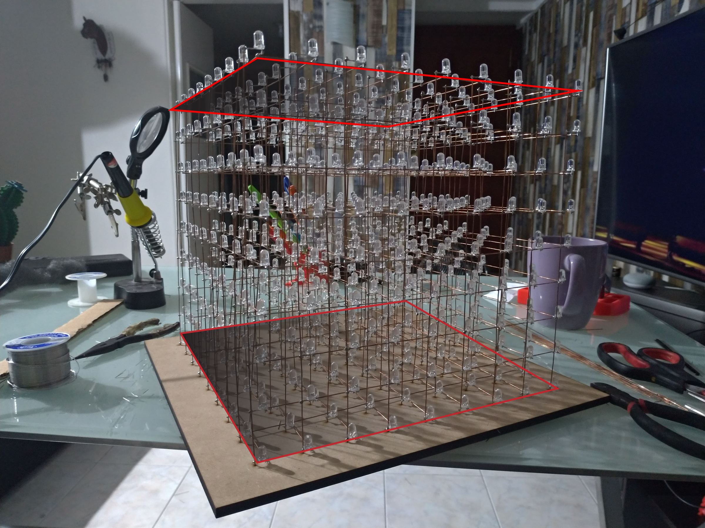 Cubo LED 9x9x9 Con Arduino : 6 Steps - Instructables