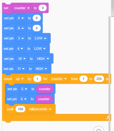 Arduino With Dual Motor Tank Coded in TinkerCad Codeblocks and L293D ...