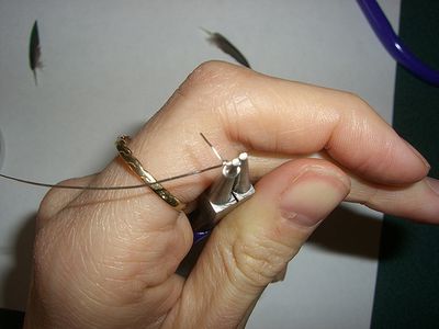 How to Wire Wrap a Feather - Method 1 : 4 Steps (with Pictures ...