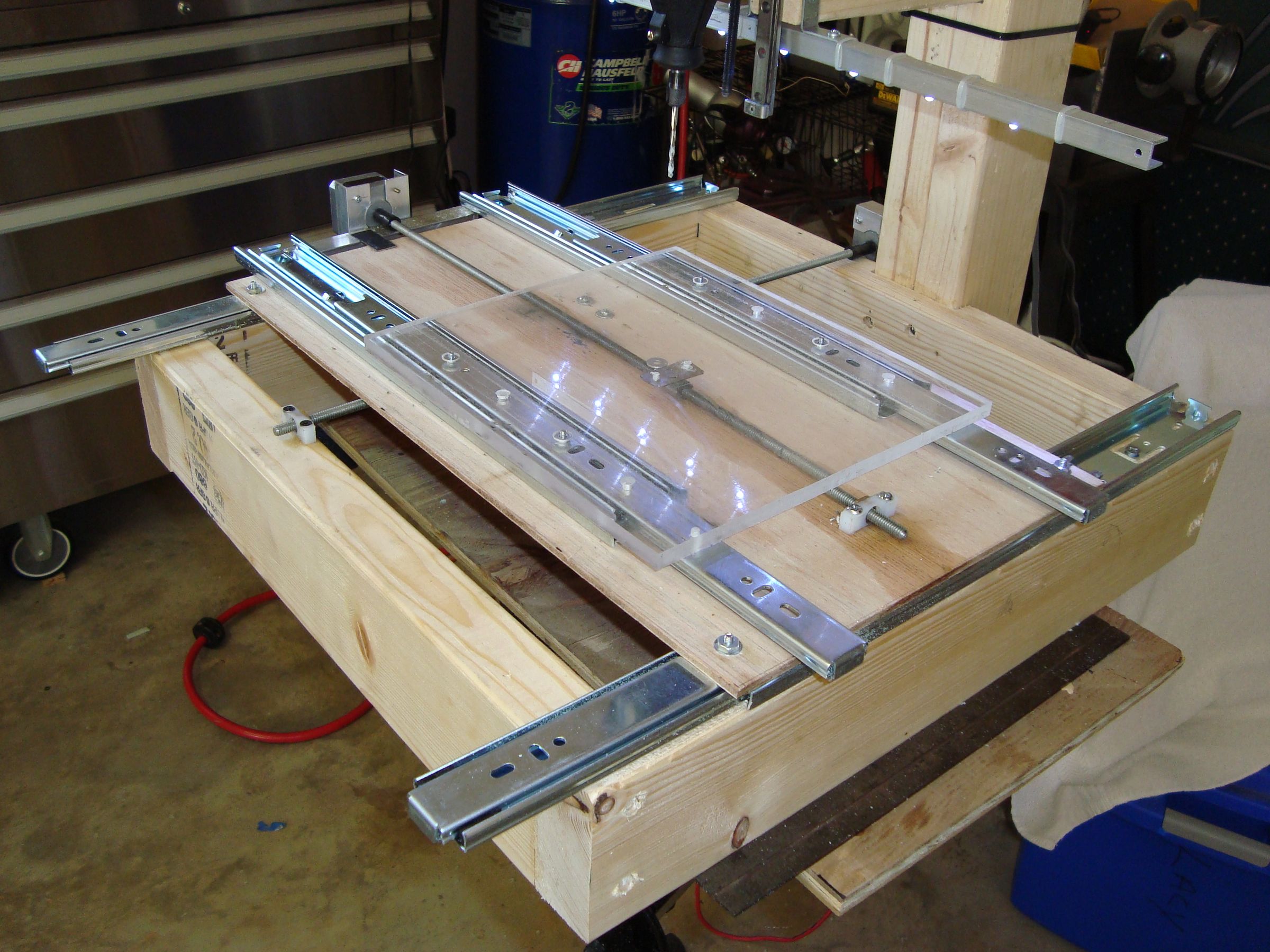 Building a Drawer Slide CNC Machine for Under $200! (with Pictures ...