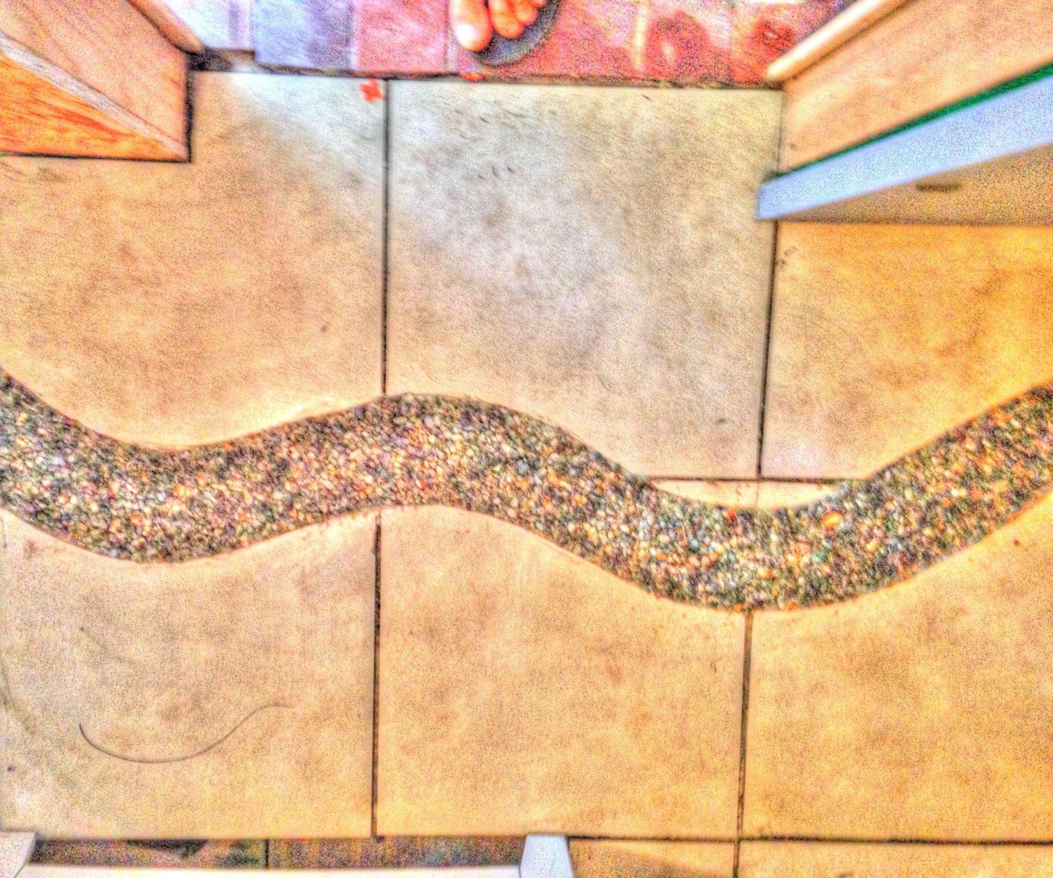 The Secret to a Bathroom River Tile Floor for $19.50 : 6 Steps (with ...
