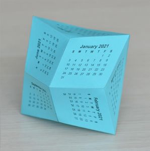 Choose Your 3D Calendar for 2021 : 4 Steps (with Pictures) - Instructables