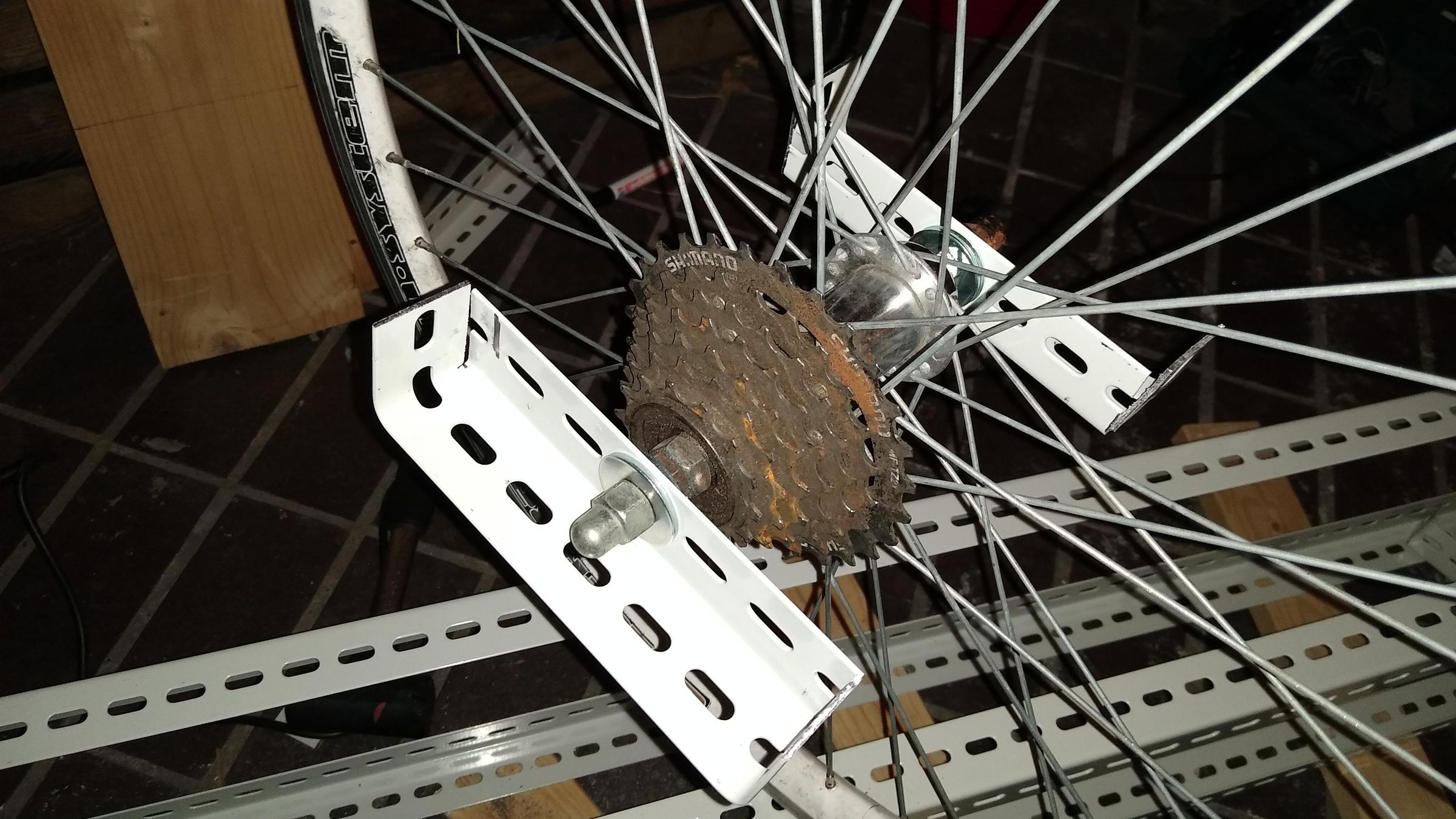 The RatRodRower - a Rowing Machine From Used Bike Parts : 10 Steps ...