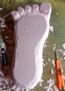 Bigfoot Footprint Cast : 7 Steps (with Pictures) - Instructables