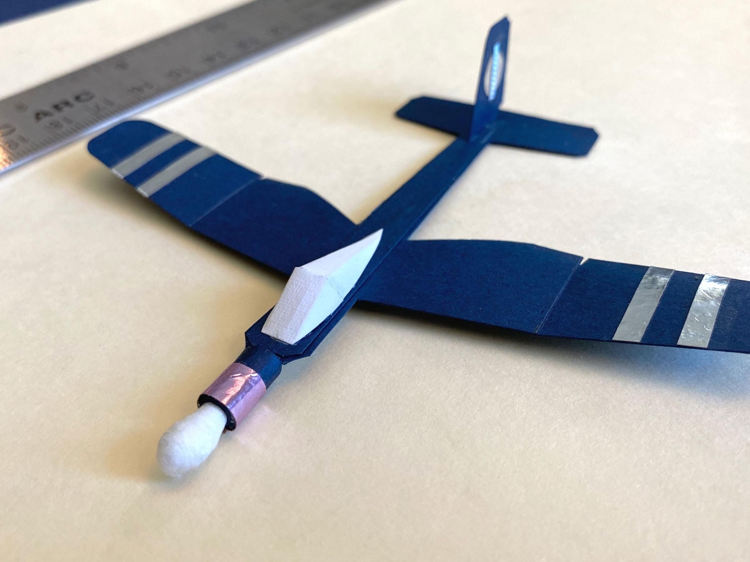 Cotton Swab Card Stock Micro Gliders : 9 Steps (with Pictures ...