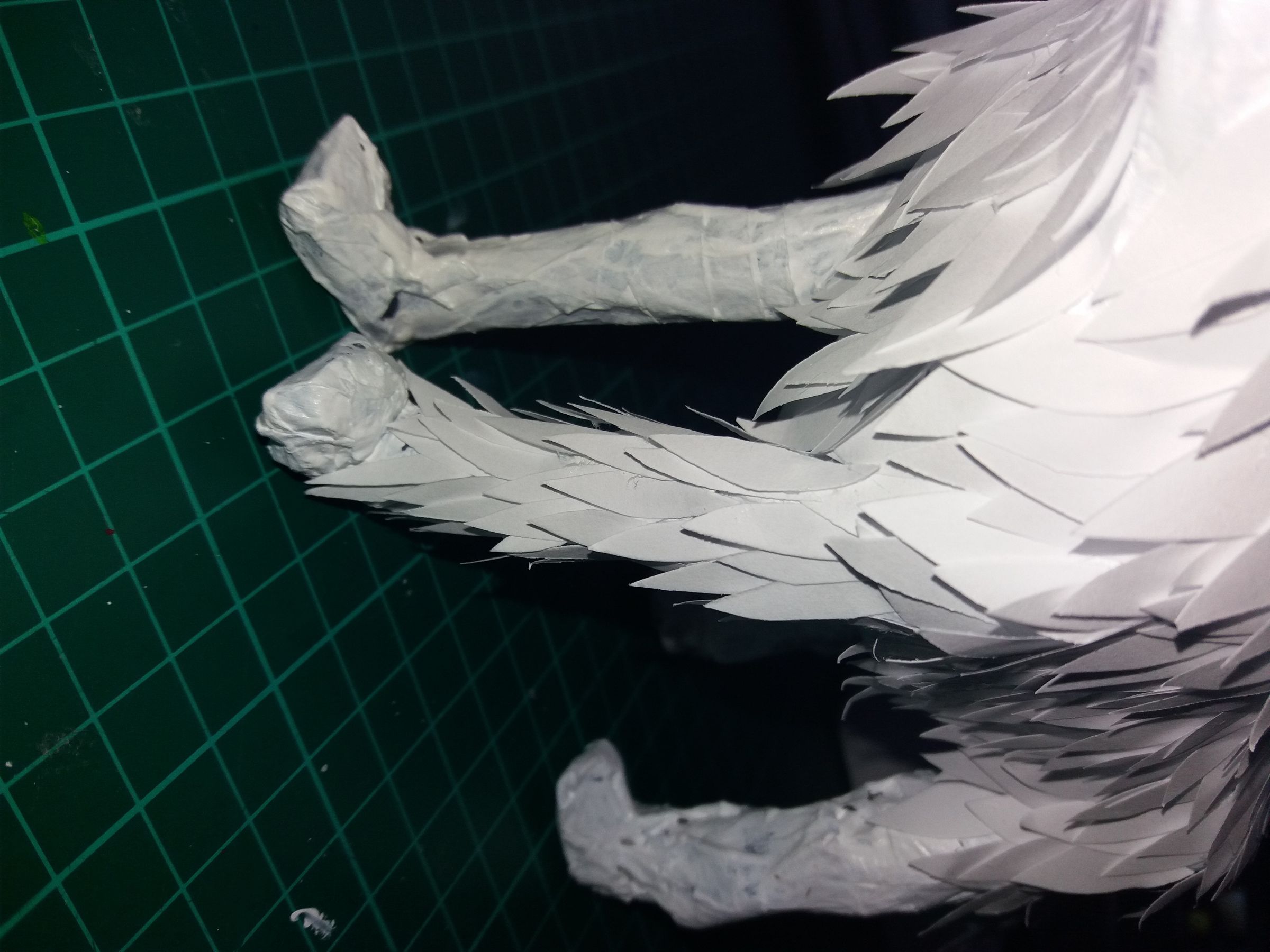 Paper Fantasy Wolf Sculpture : 8 Steps (with Pictures) - Instructables