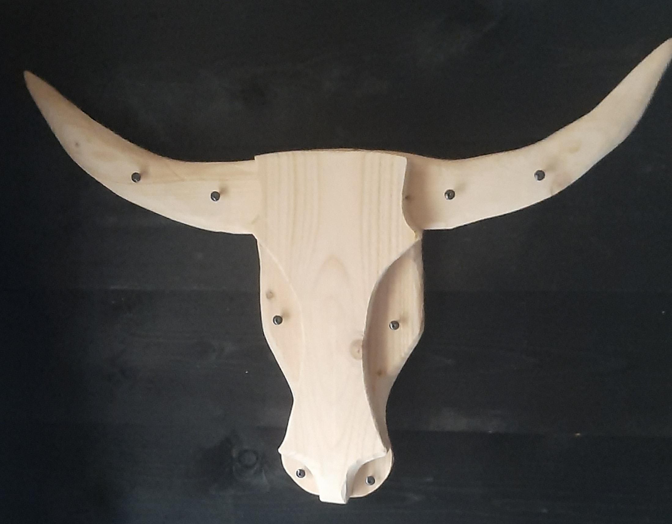 Wooden Bull's Head : 5 Steps (with Pictures) - Instructables