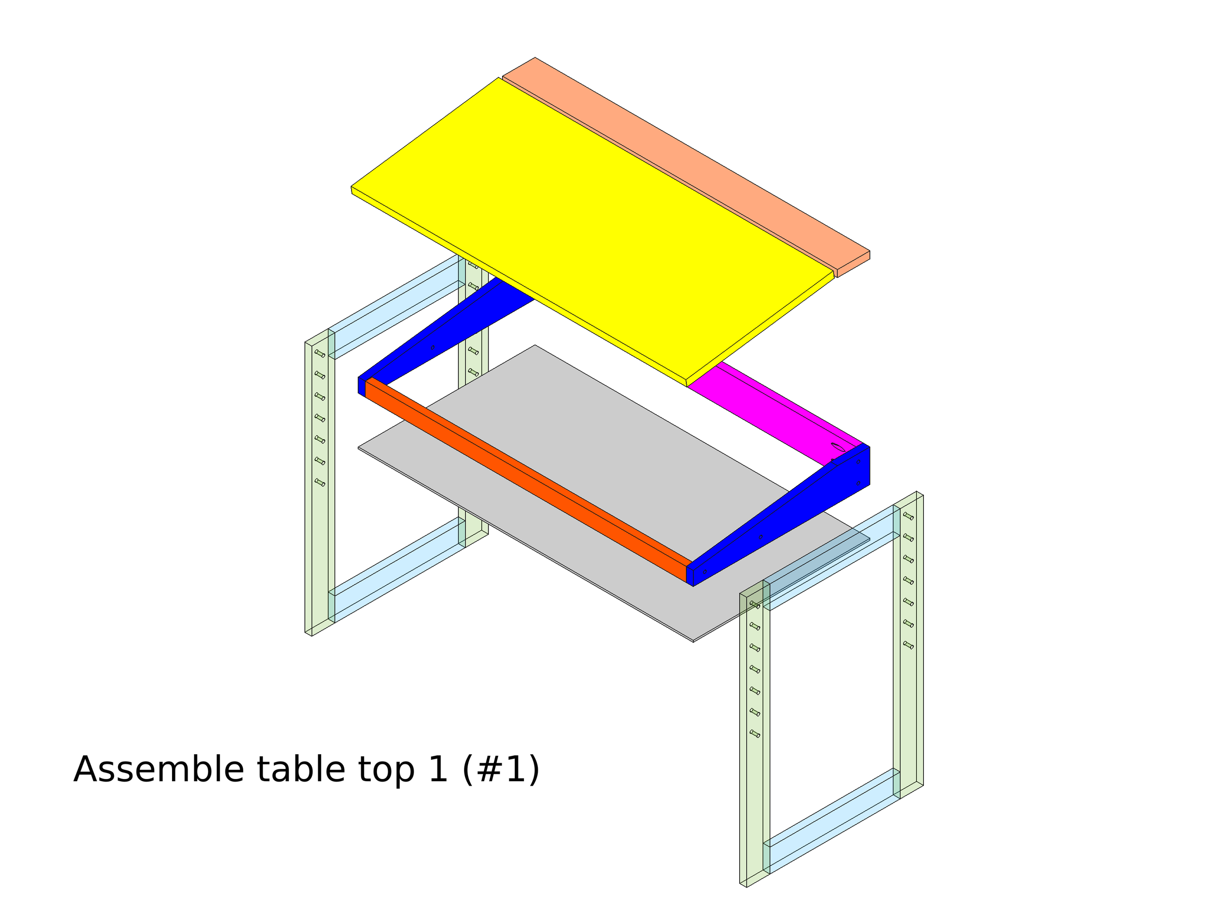 Kid Desk (height Adjustable) : 9 Steps (with Pictures) - Instructables