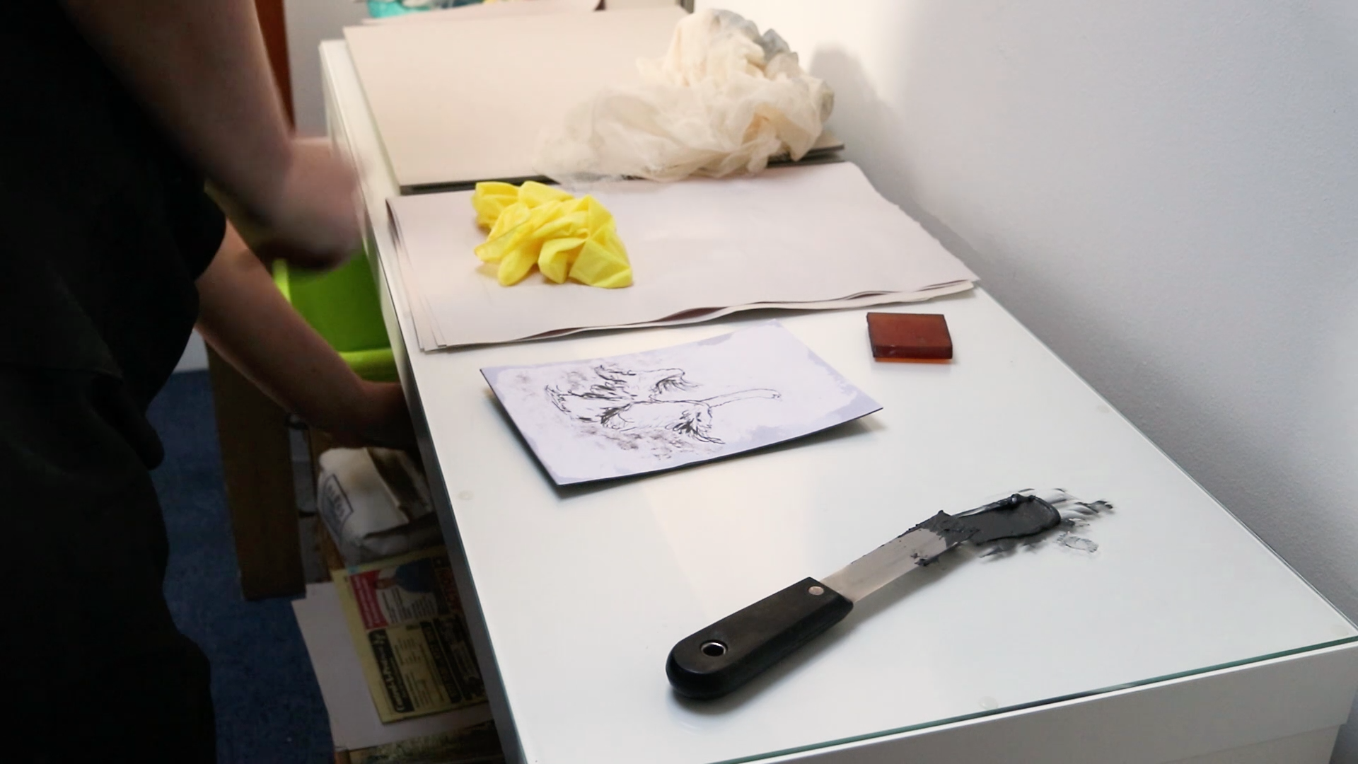 Make a Drypoint Print Using Recycled Cardboard : 8 Steps (with Pictures ...