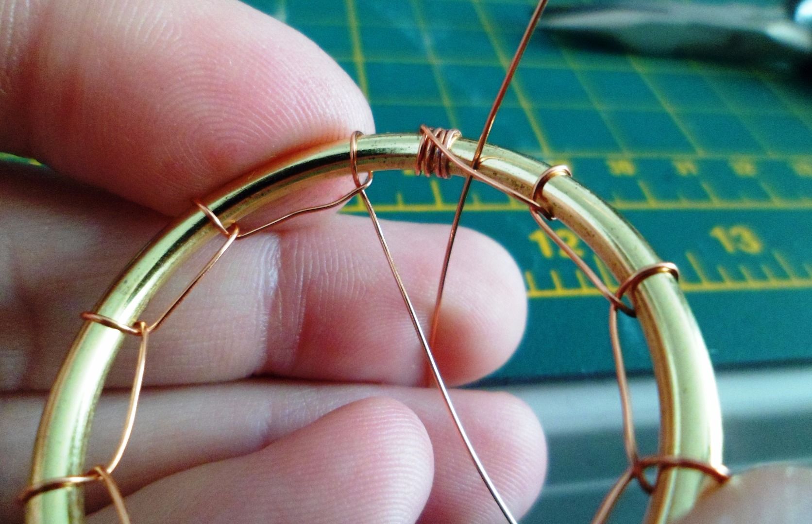 Wire Dream Catcher Pendant : 6 Steps (with Pictures) - Instructables