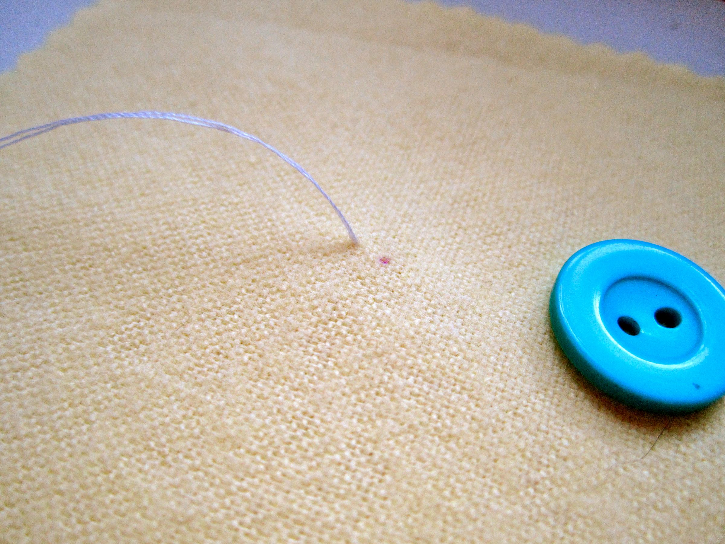 How to Sew on a Button! : 10 Steps (with Pictures) - Instructables