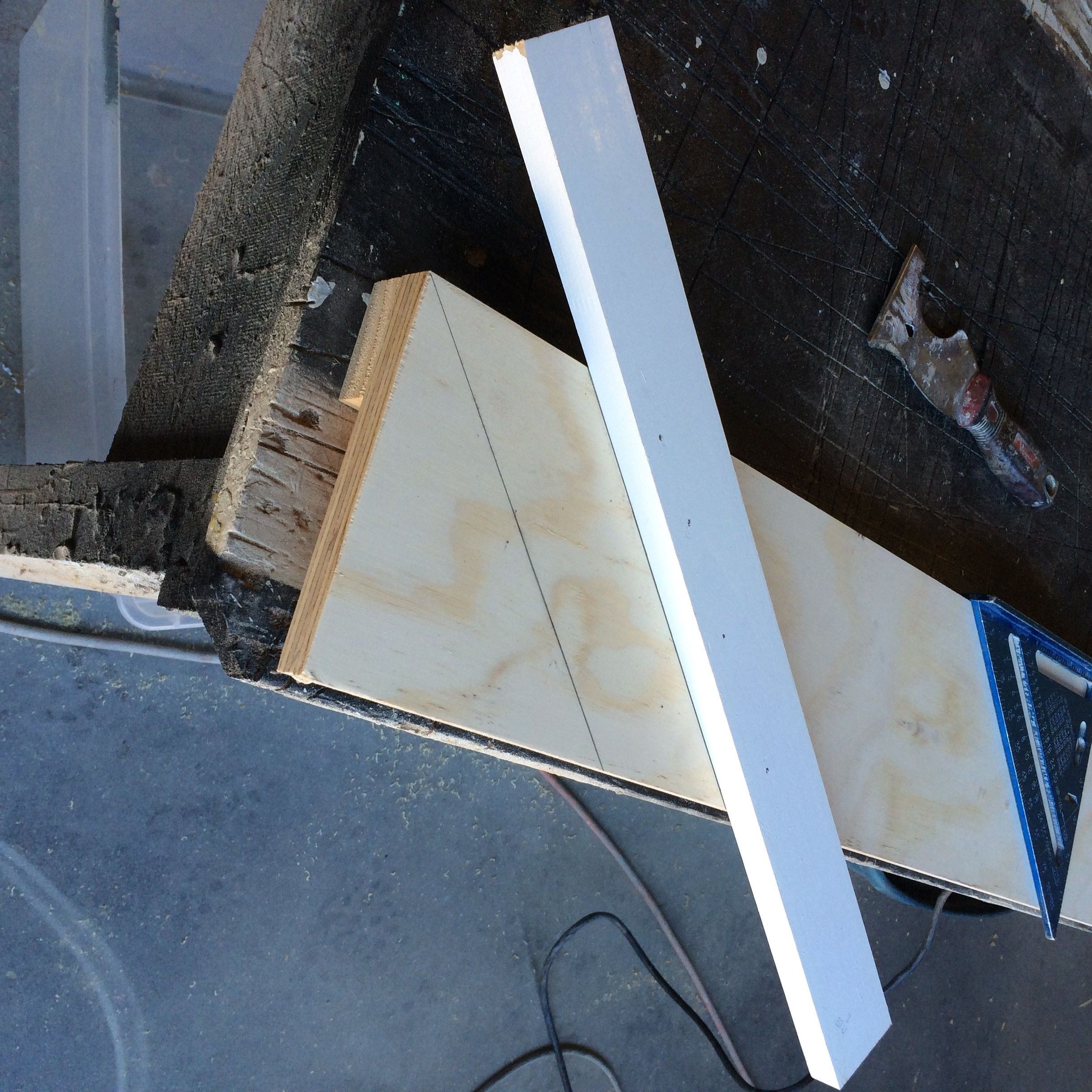 Make a Fast Easy 45 Degree Crosscut Jig : 9 Steps (with Pictures ...