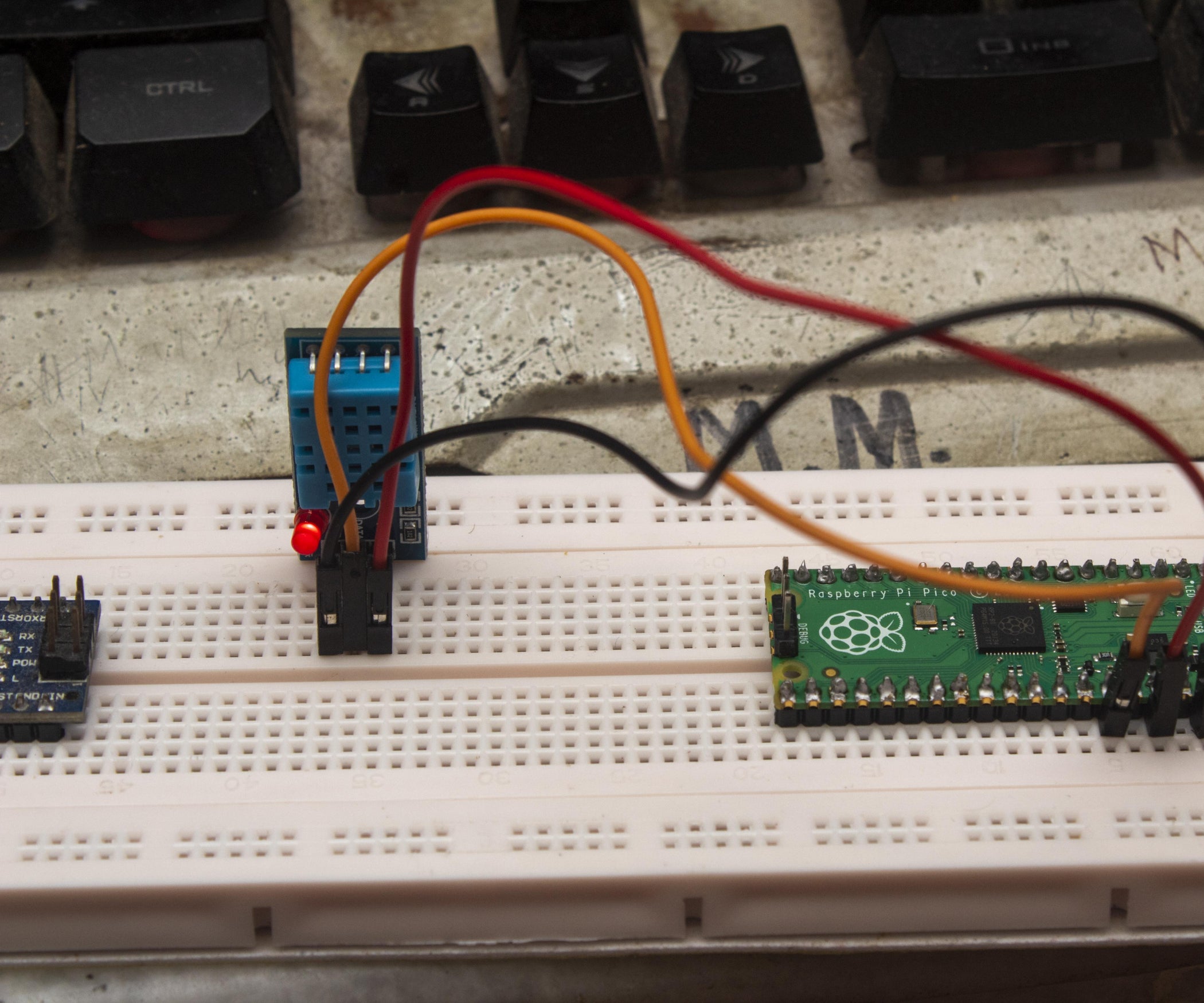 Dht11 With Raspberry Pi Pico 4 Steps Instructables