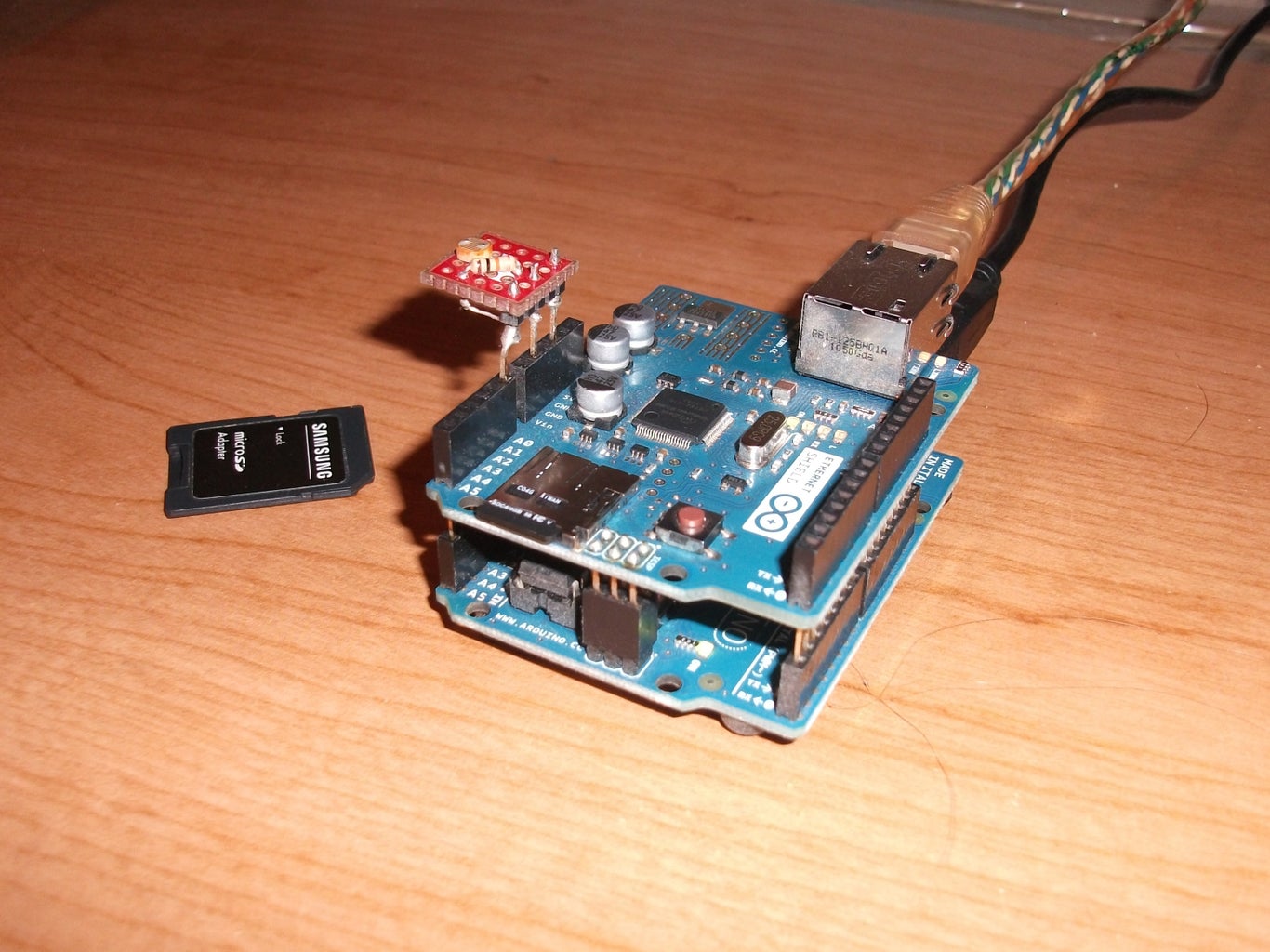 Online Graphs Using Nothing But An Arduino Ethernet Shield And Sensor 5 Steps Instructables