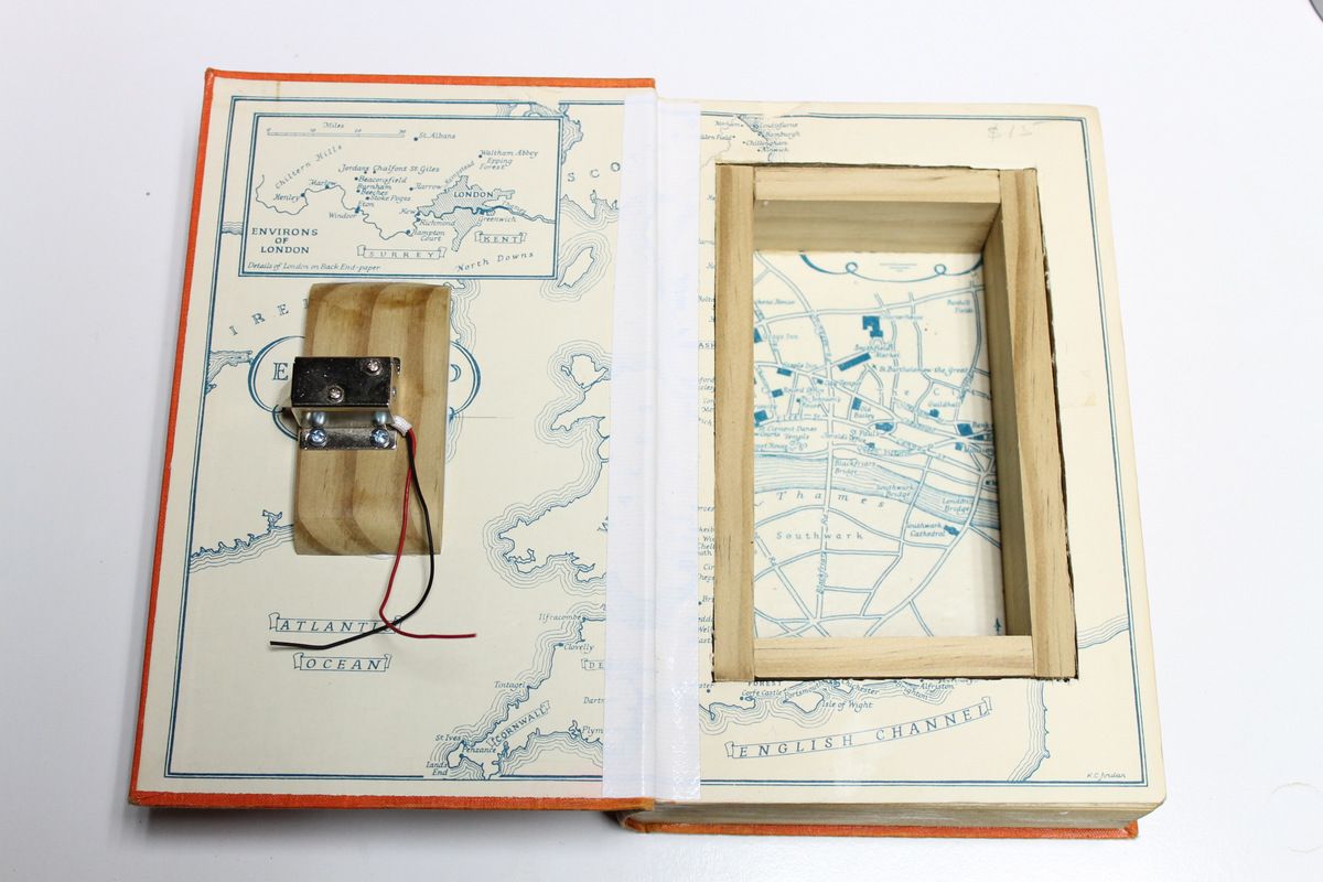 Book Safe With Hidden Magnet Lock : 9 Steps (with Pictures) - Instructables