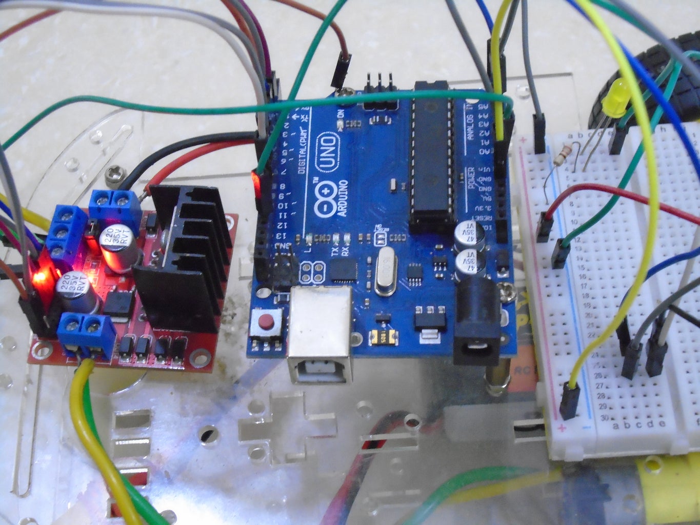 Simple Mpu6050 Imu Arduino Gyro Bot 4 Steps Instructables