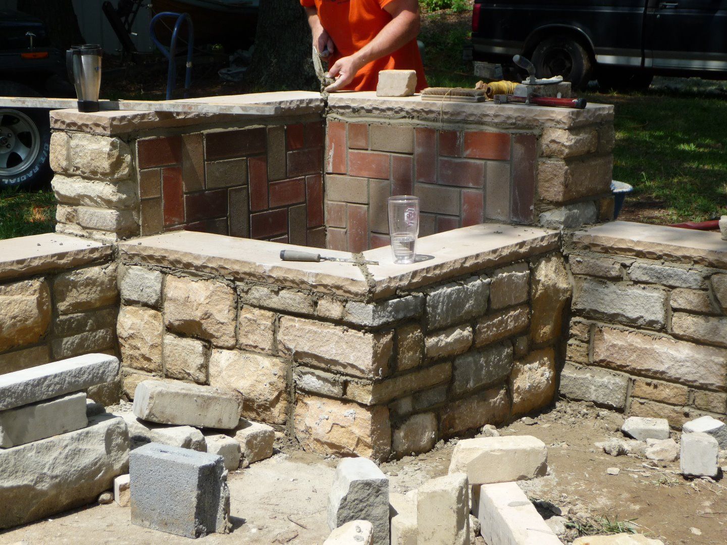 Masonry Fire Pit : 6 Steps (with Pictures) - Instructables