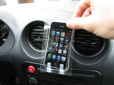 Iphone Car Stand Doc for IPhone or IPod Touch : 14 Steps - Instructables