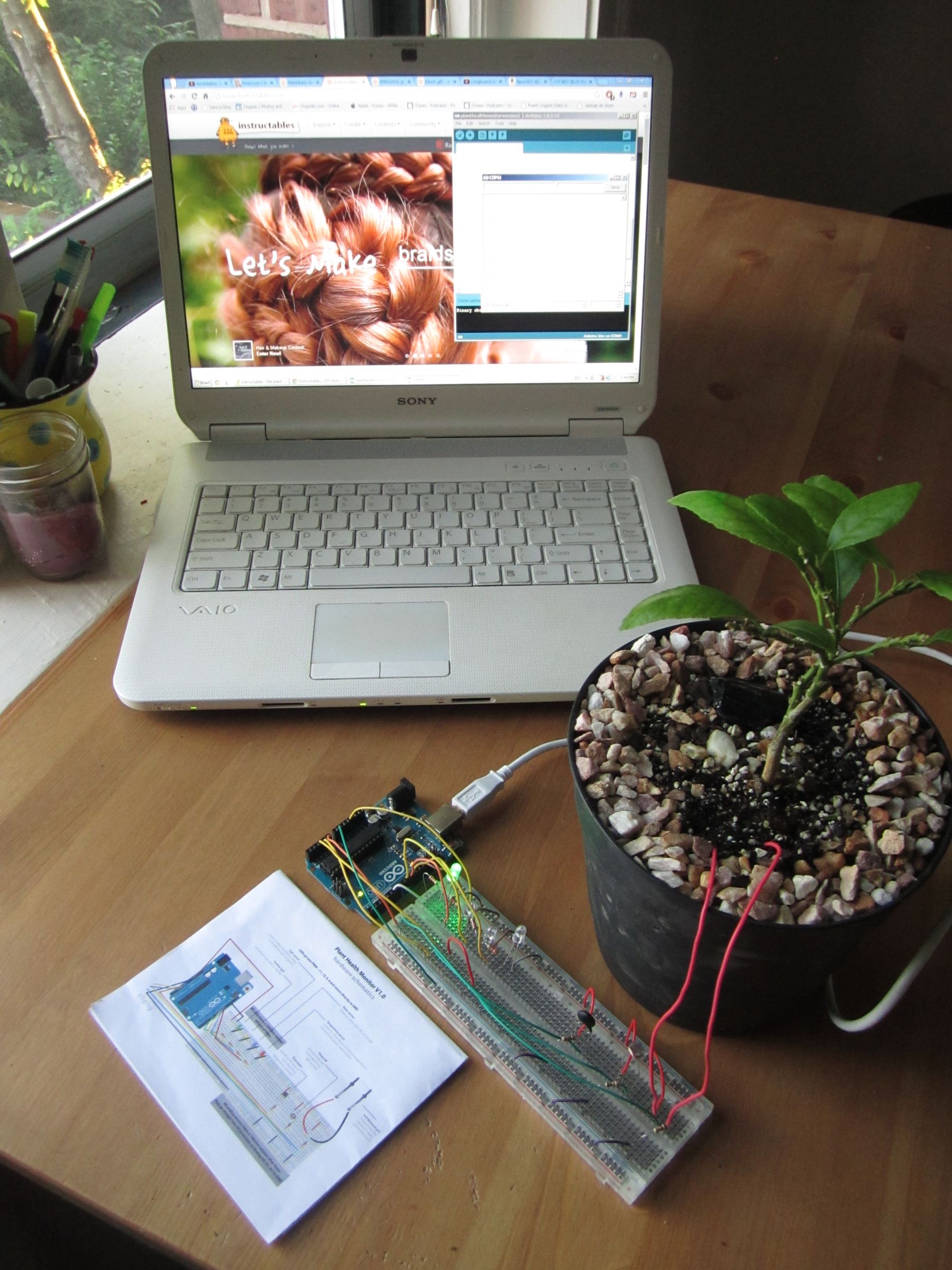 Plant Health Monitor - Instructables