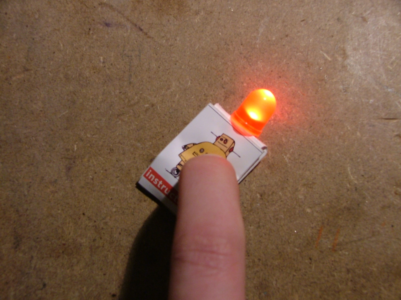 Instructables Robot Paper LED Flashlight : 10 Steps (with Pictures ...