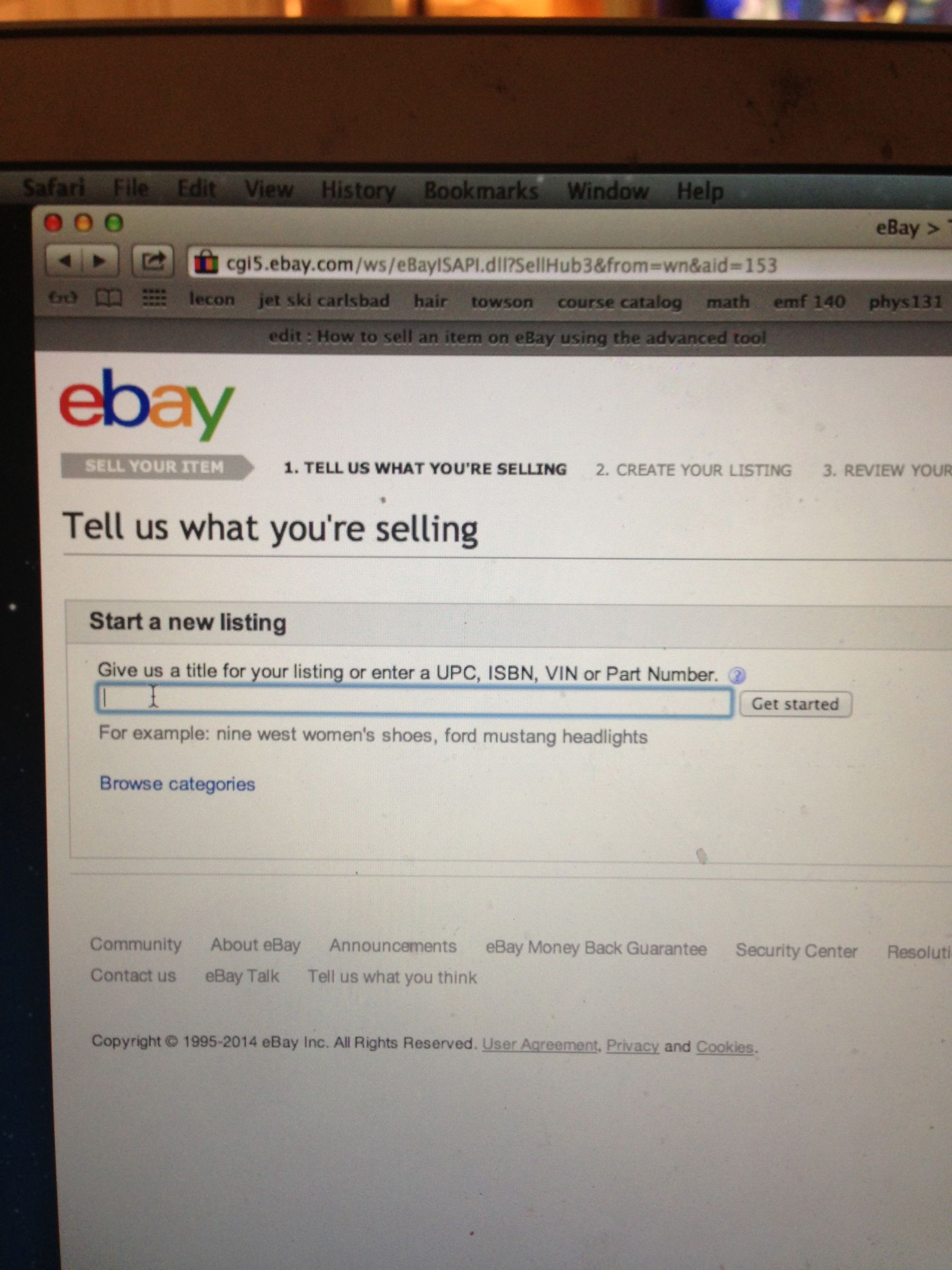 How to Sell an Item on EBAY Using the Advanced Tool (Auction Style ...