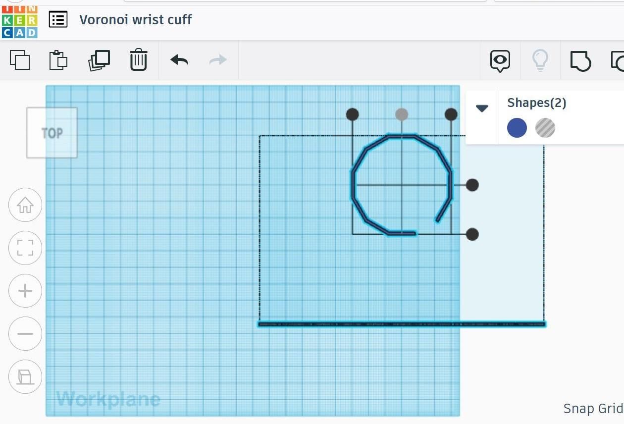 Voronoi Cuff in Tinkercad : 6 Steps (with Pictures) - Instructables