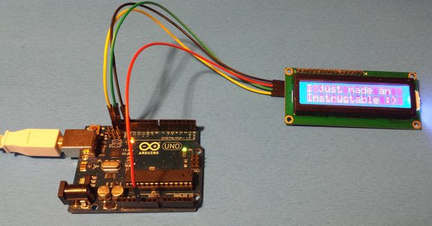 How to Connect a Serial LCD to an Arduino UNO : 4 Steps (with Pictures ...