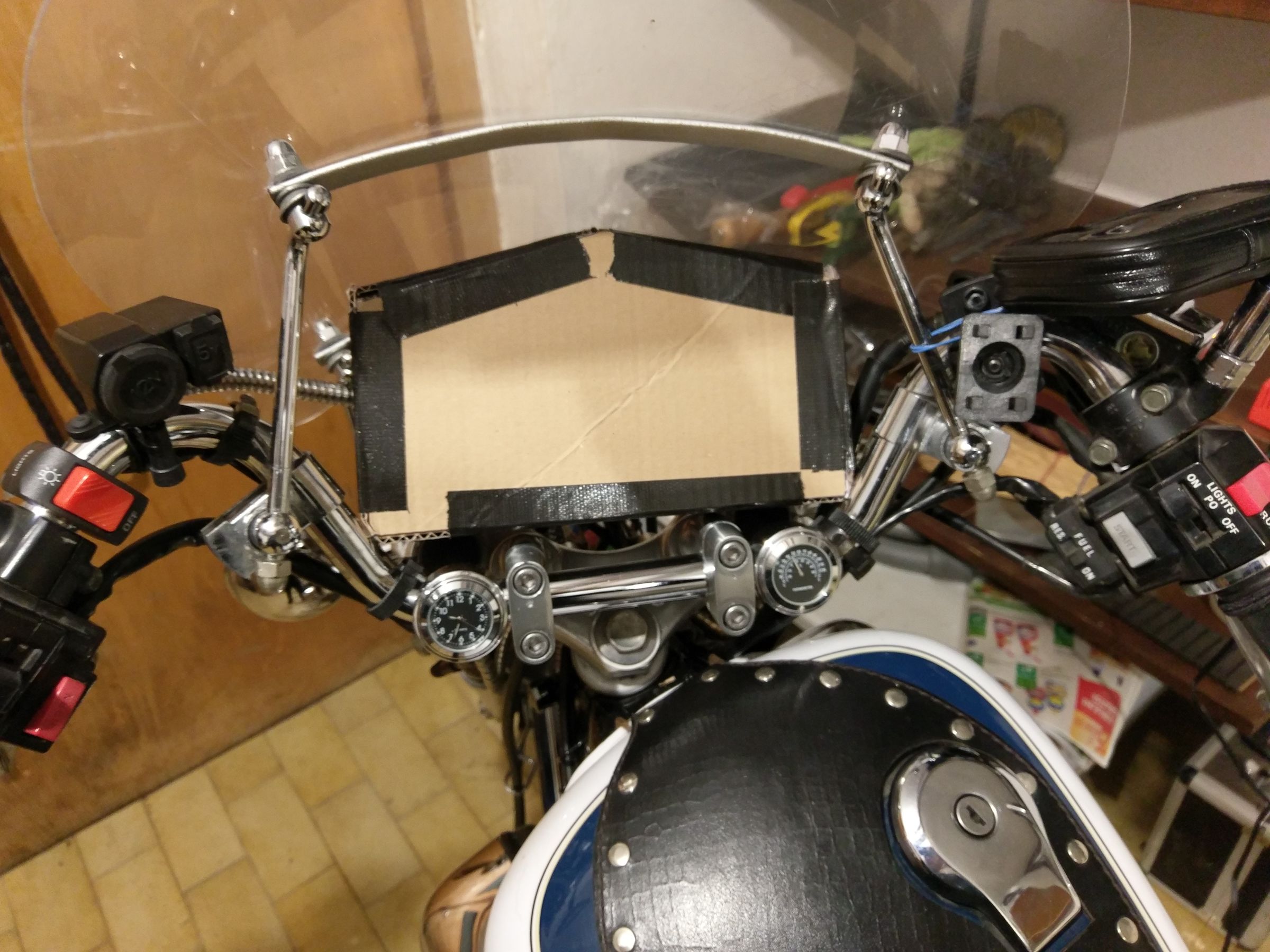 Custom Chopper Dashboard : 8 Steps (with Pictures) - Instructables