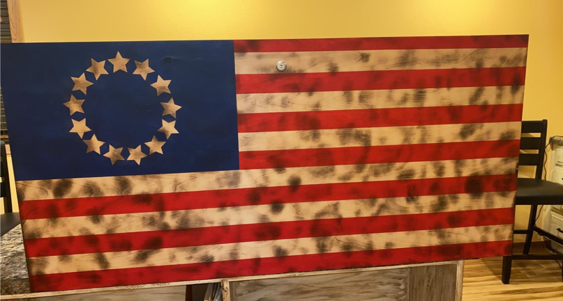 American Flag Storage Cabinet : 9 Steps (with Pictures) - Instructables