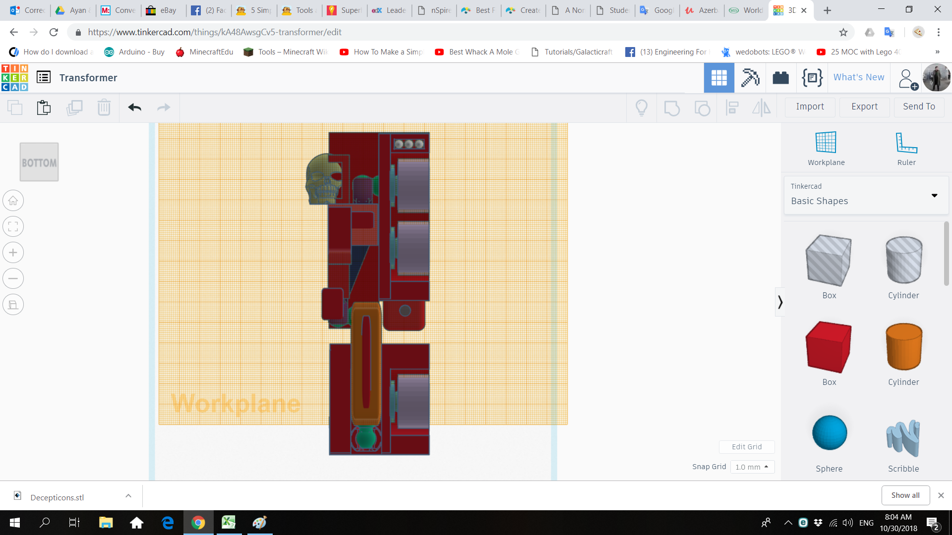 Creating a Transformer With Tinkercad : 15 Steps (with Pictures) - Instructables