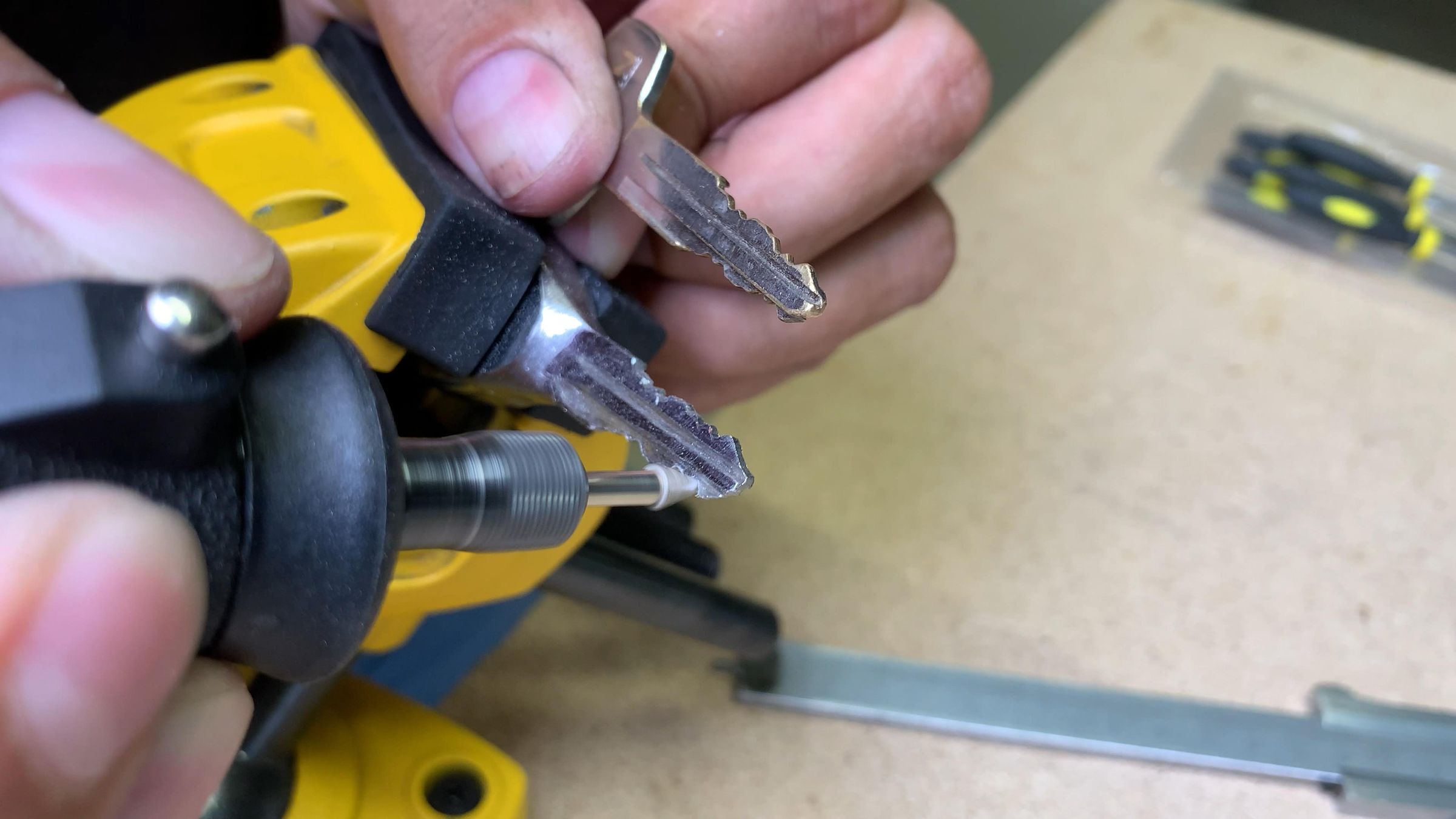 A Car Key Made From a Ratcheting Wrench : 7 Steps (with Pictures ...