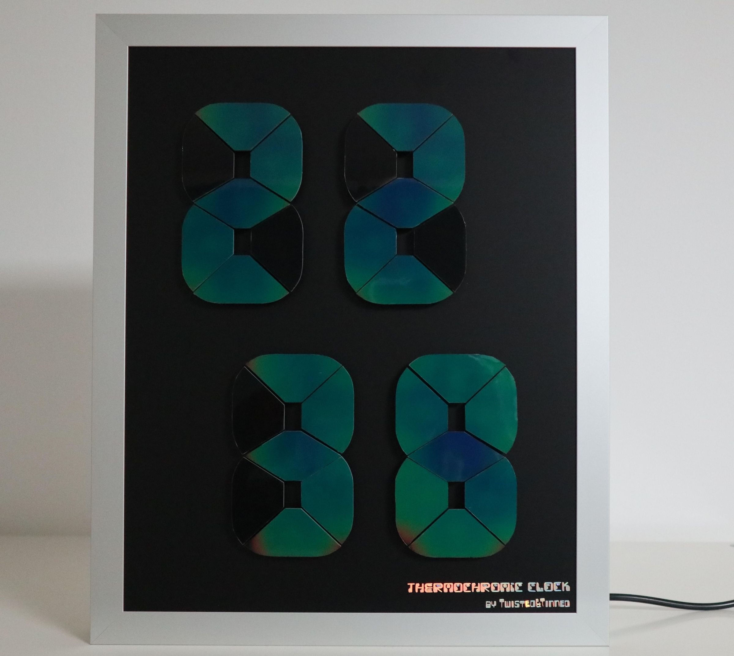 Thermochromic Clock - Frame Version : 6 Steps (with Pictures ...
