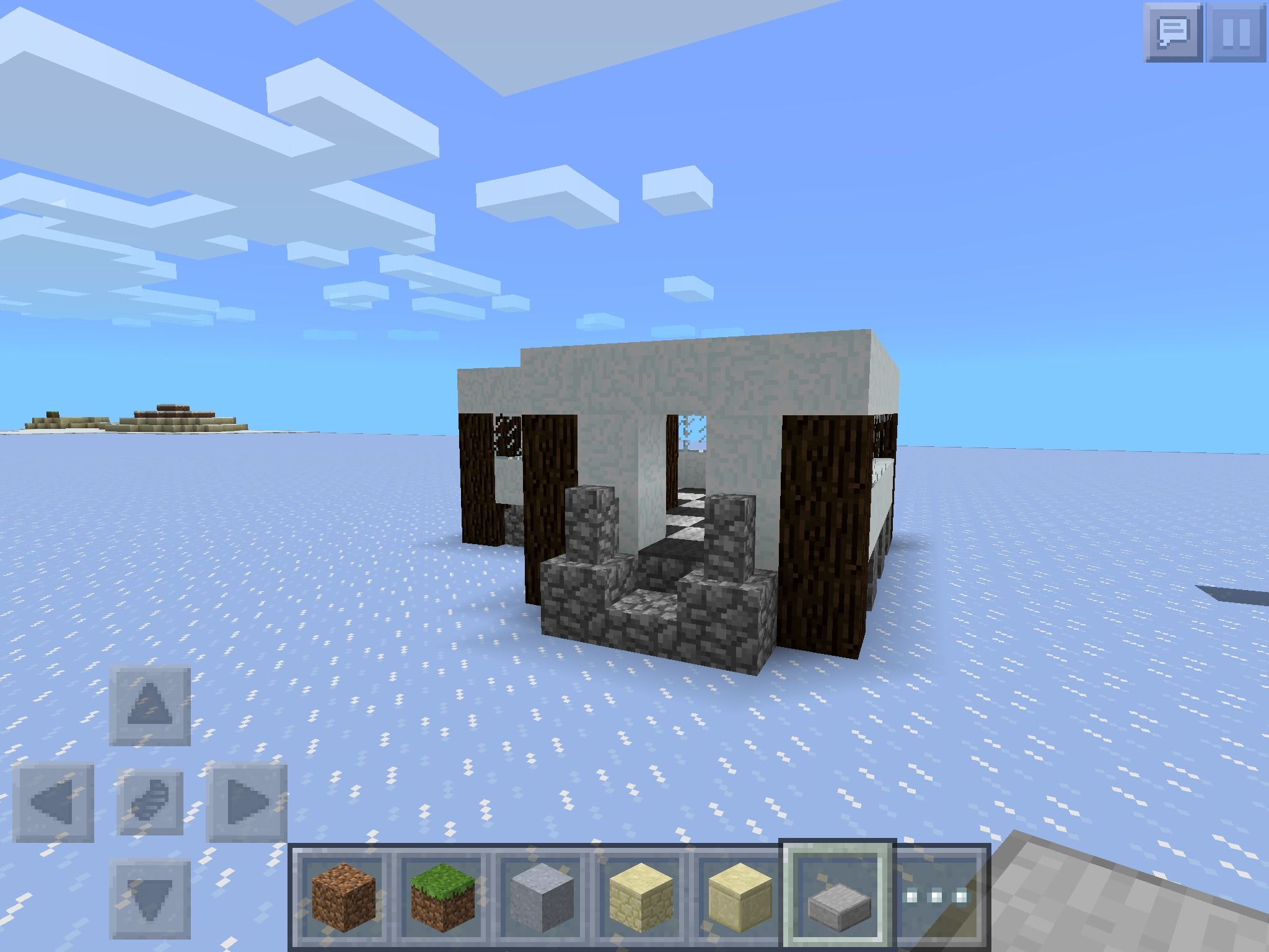 Minecraft Snow Modern House : 13 Steps - Instructables
