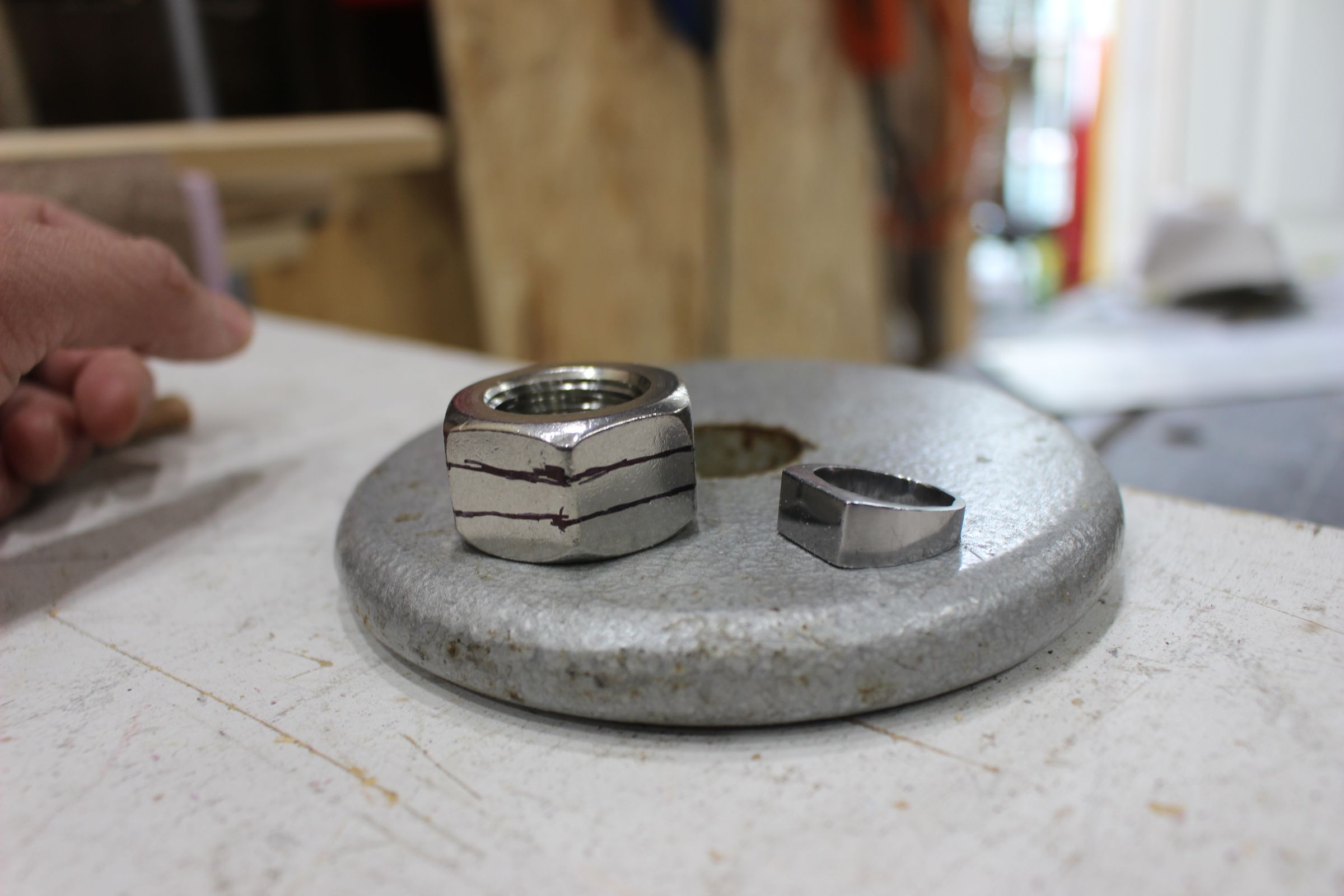 Stainless Steel Nut Ring V2.0 : 5 Steps (with Pictures) - Instructables