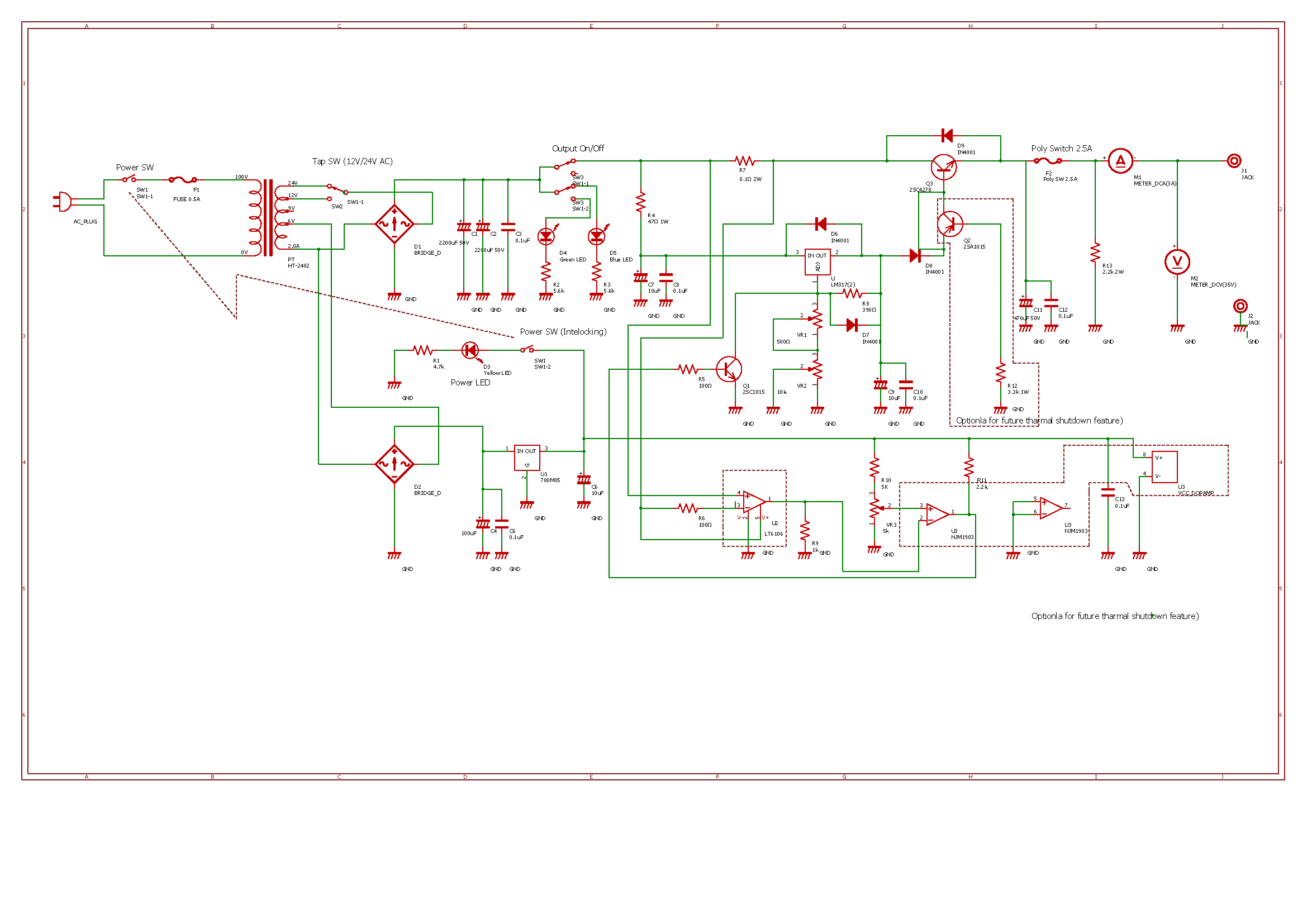 DIY Analog Variable Bench Power Supply W/ Precision Current Limiter : 8 Steps (with Pictures ...