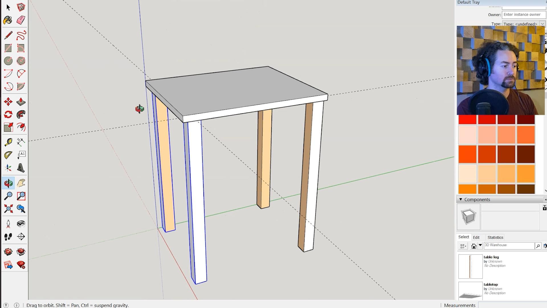 Using SketchUp As a Woodworking Design Software : 10 Steps (with ...