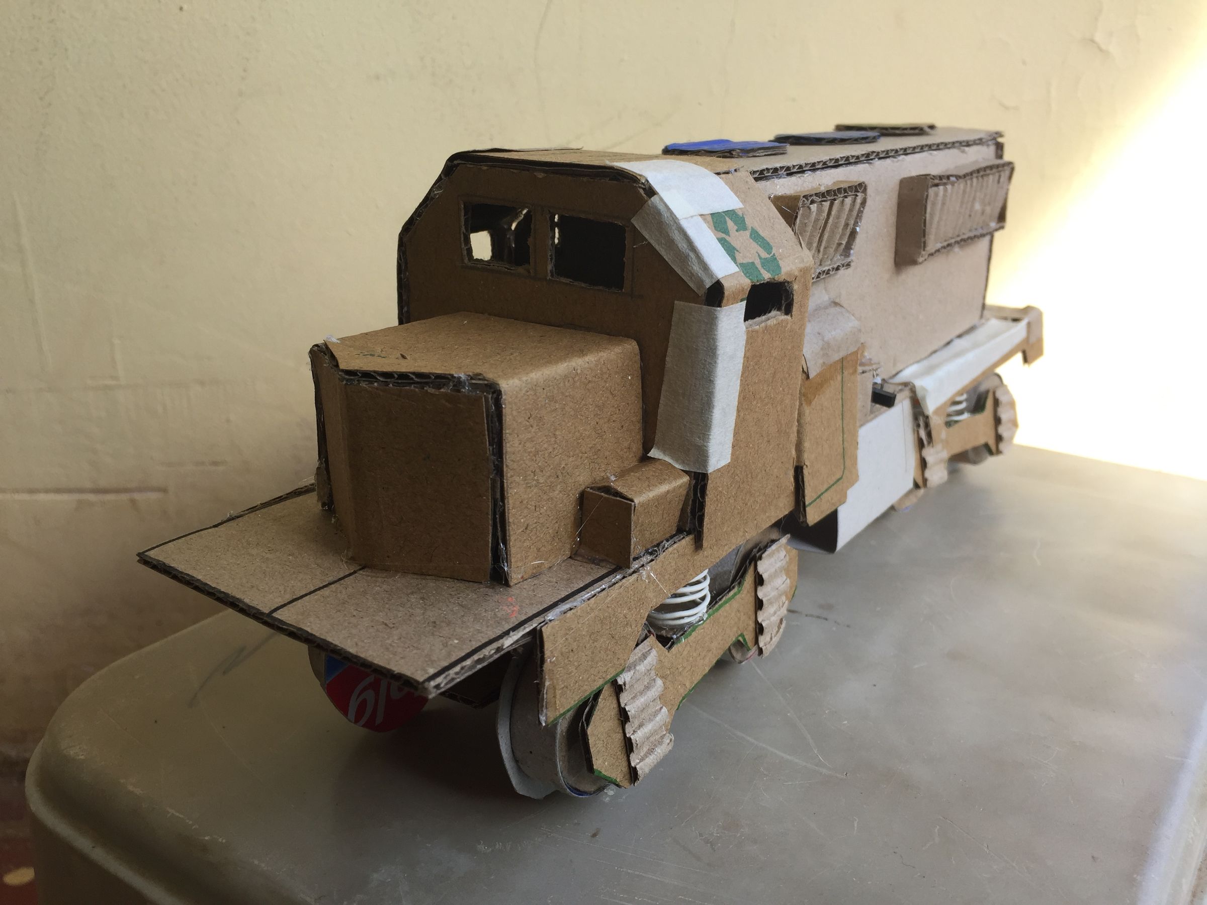 DIY Cardboard Train Engine : 5 Steps (with Pictures) - Instructables