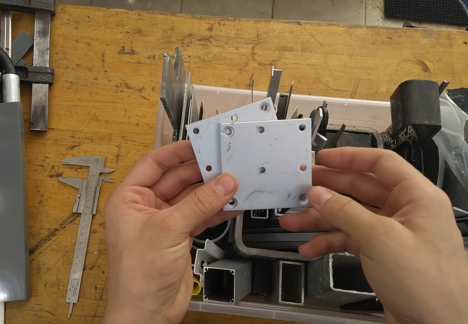 DIY Bike Rear Rack With a MAGNETIC U-lock Mount! (no Welding) : 16 ...