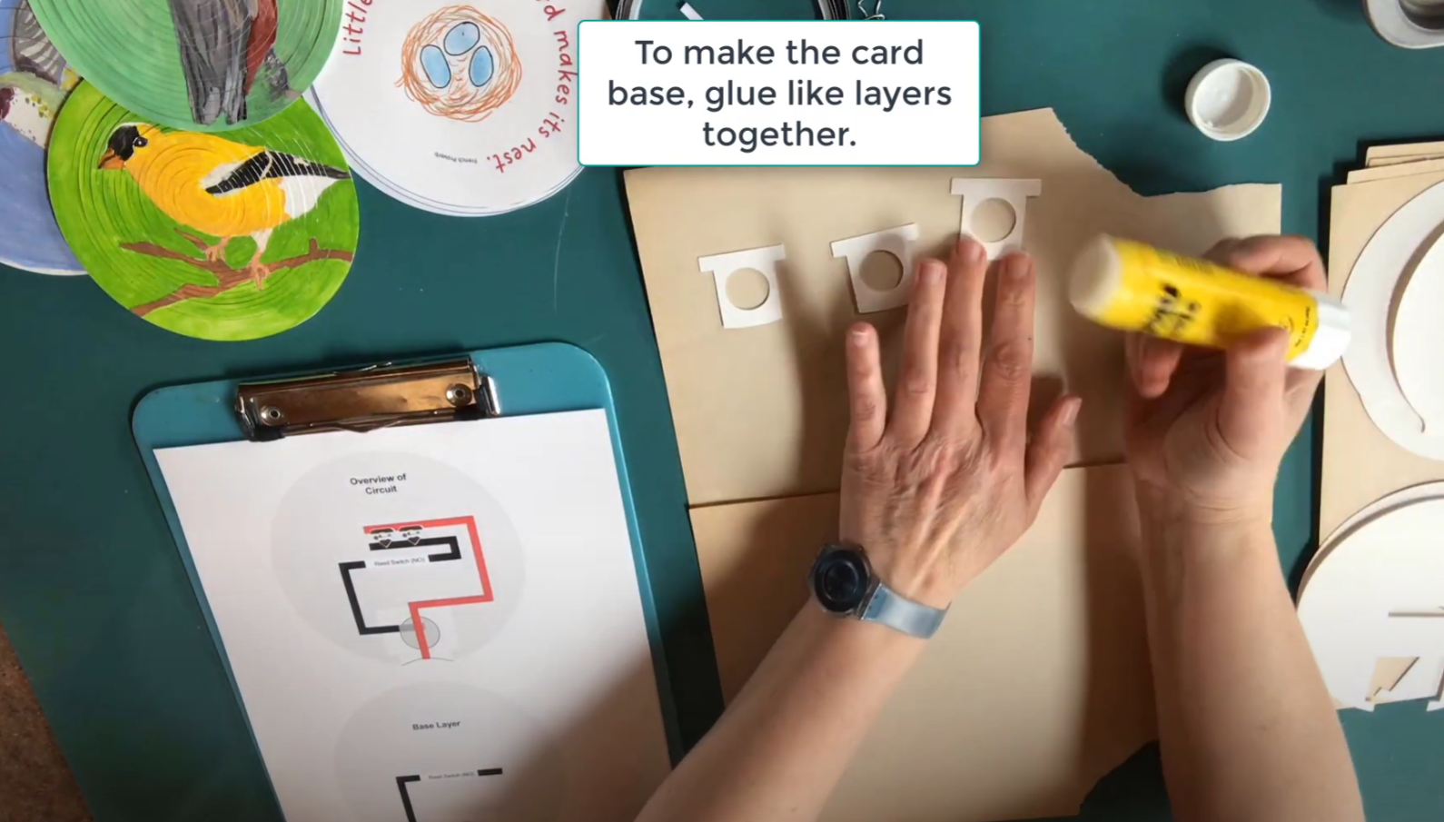 Electrified Cobweb Card (Featuring Chibitronics) : 7 Steps (with ...