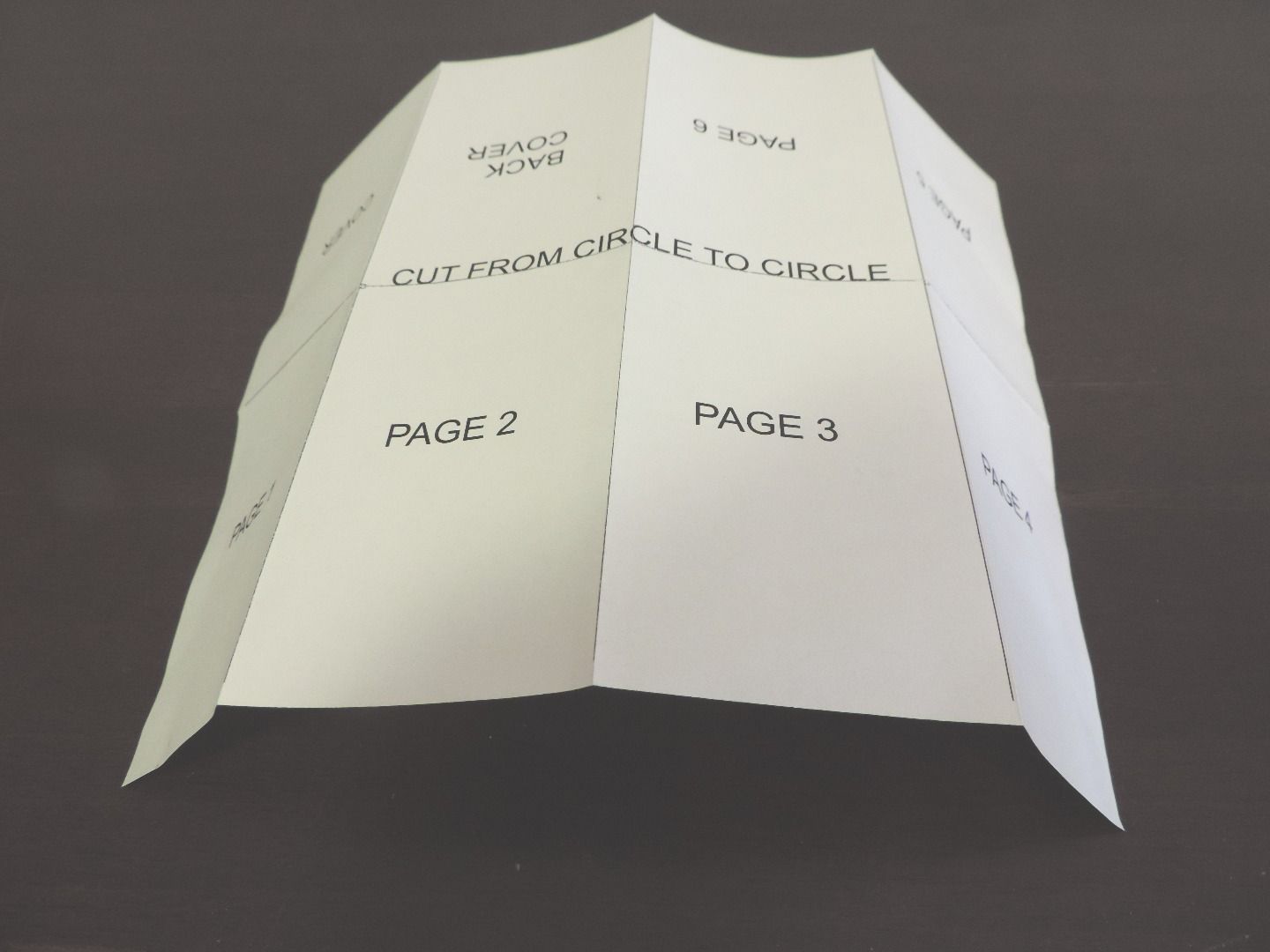 A One Sheet of Paper Booklet : 5 Steps - Instructables