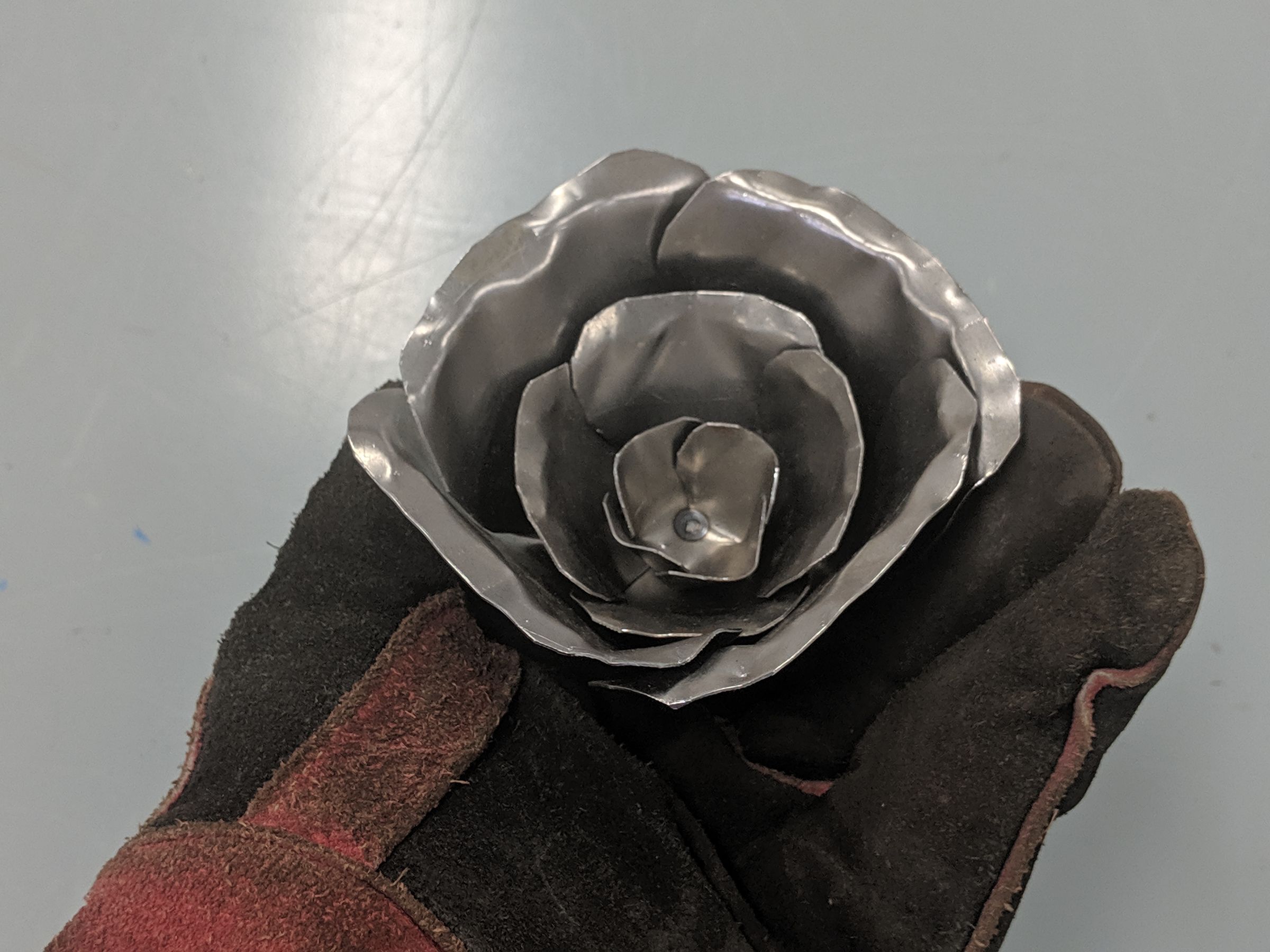 Easy Sheet Metal Flower : 6 Steps (with Pictures) - Instructables