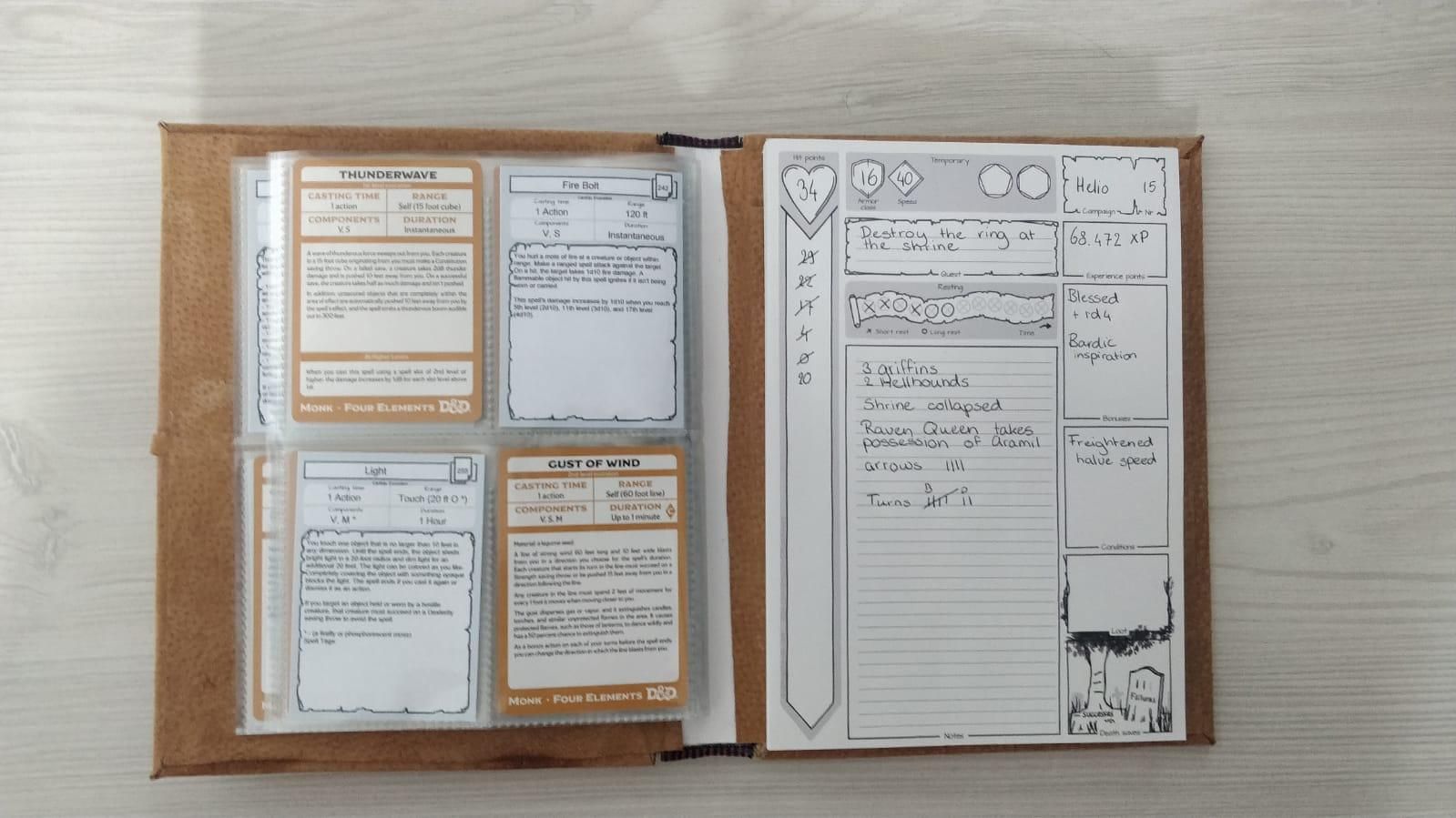 DnD Spellbook & Notepad : 8 Steps (with Pictures) - Instructables