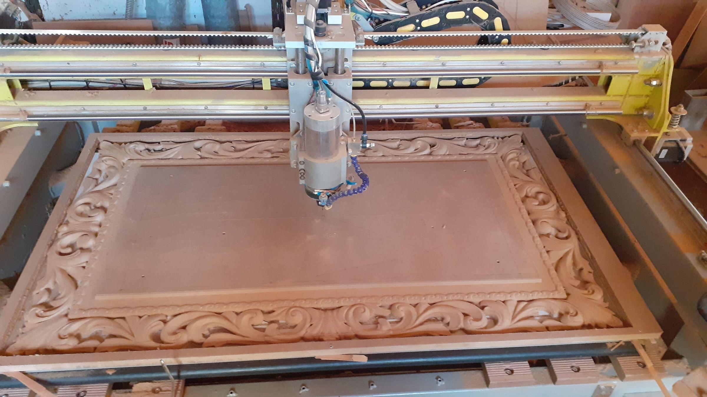 Mirror Frame Carved With CNC : 6 Steps (with Pictures) - Instructables