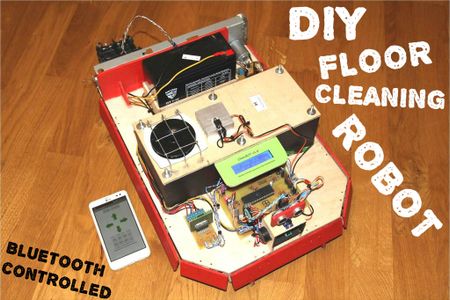 CleanBOT- Your DIY Floor Cleaning Robot : 15 Steps - Instructables