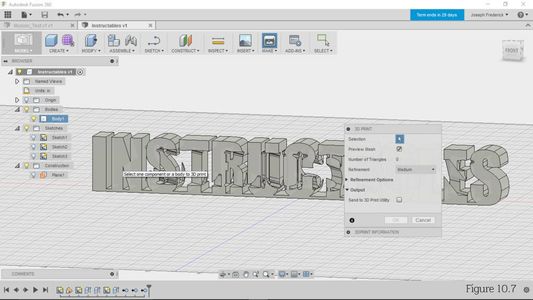 Design, Model, and 3D Print an Optical Illusion Name Plate Using ...