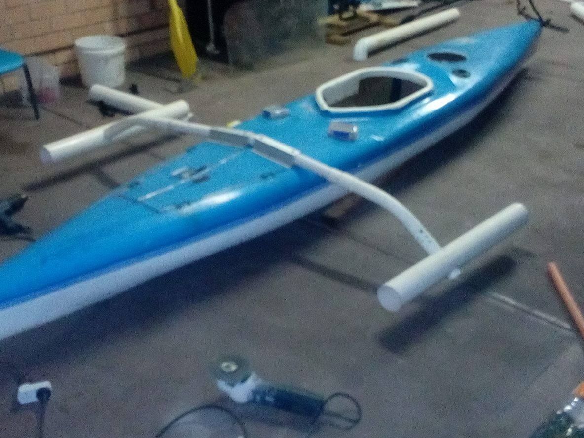 Fishing Kayak With Homemade Outriggers : 7 Steps (with Pictures ...