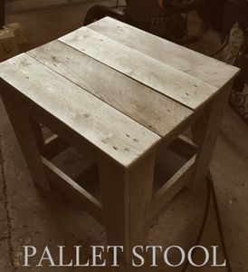 Pallet Stool : 3 Steps (with Pictures) - Instructables