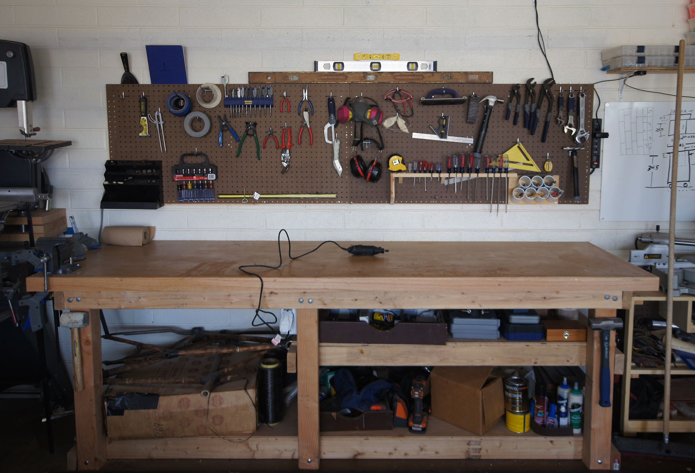 Low Waste, Simple, Rock Solid Workbench : 8 Steps (with Pictures ...