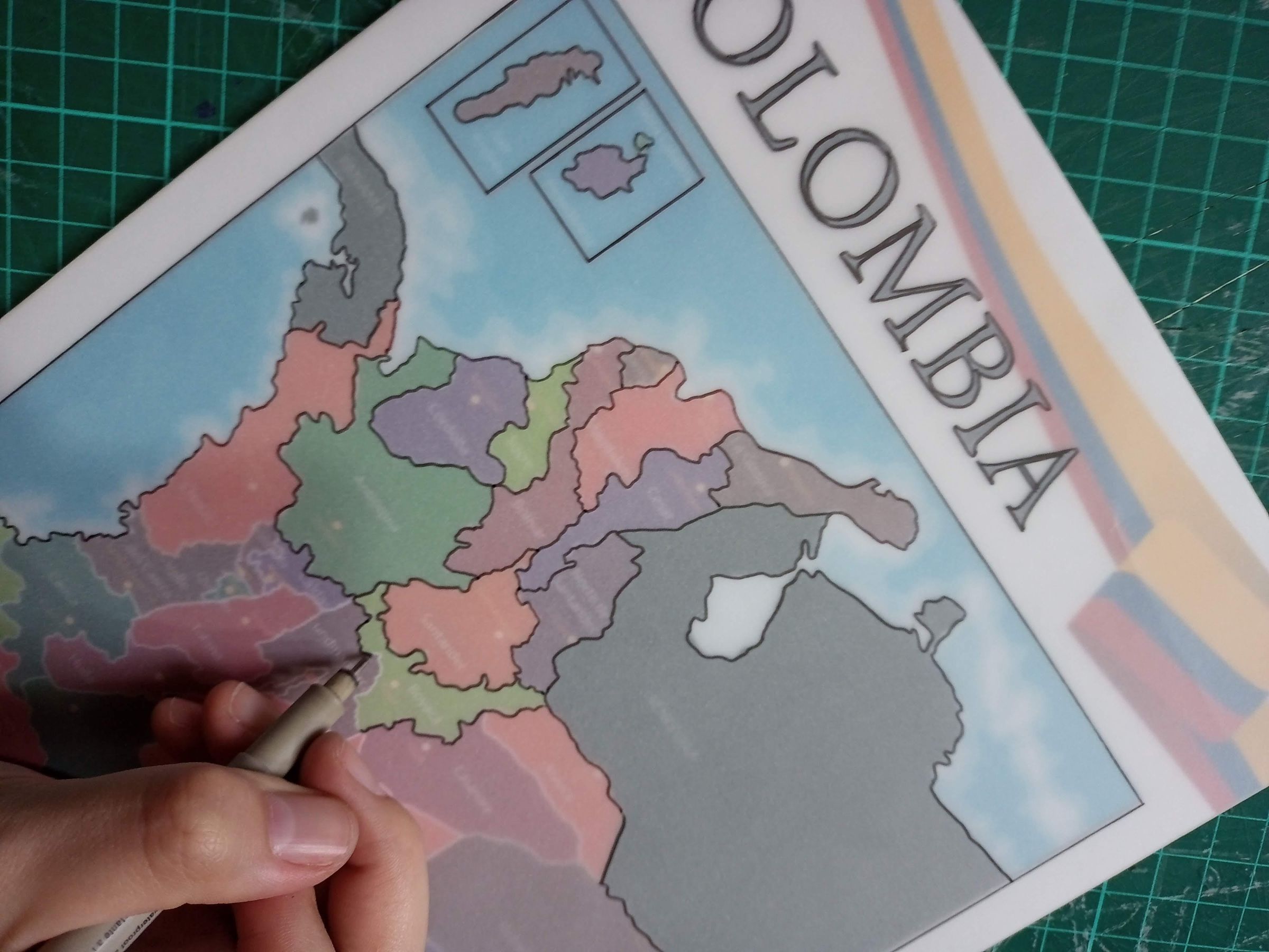 Make Your Own SCRATCH OFF MAP : 17 Steps (with Pictures) - Instructables